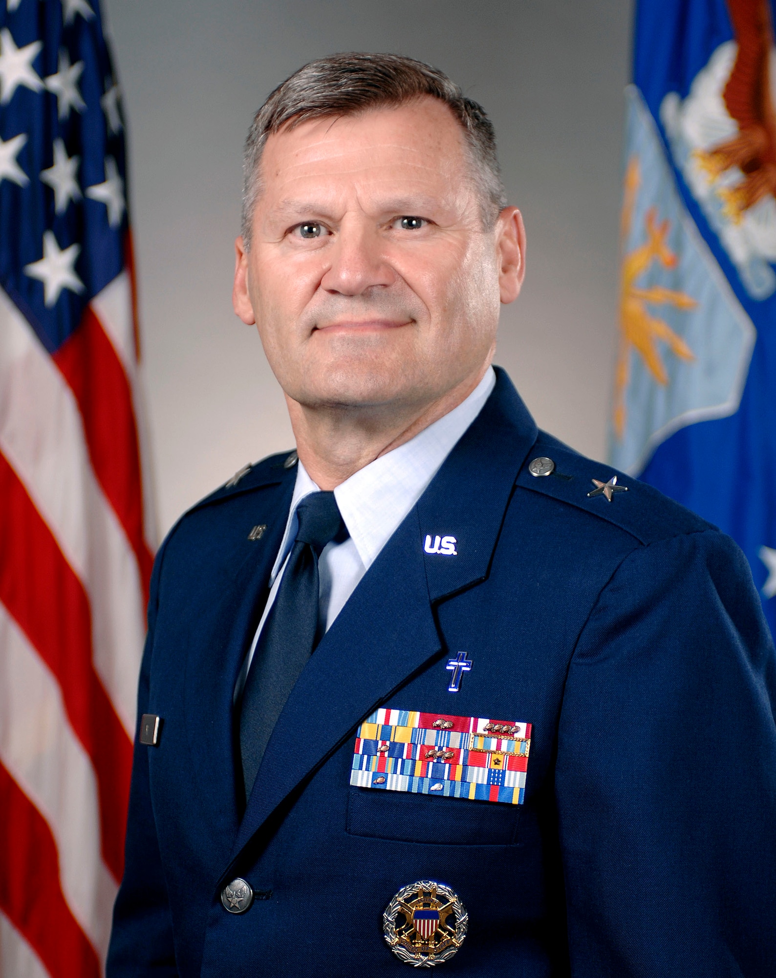 CHAPLAIN (BRIGADIER GENERAL) DAVID H. CYR > Air Force > Biography Display