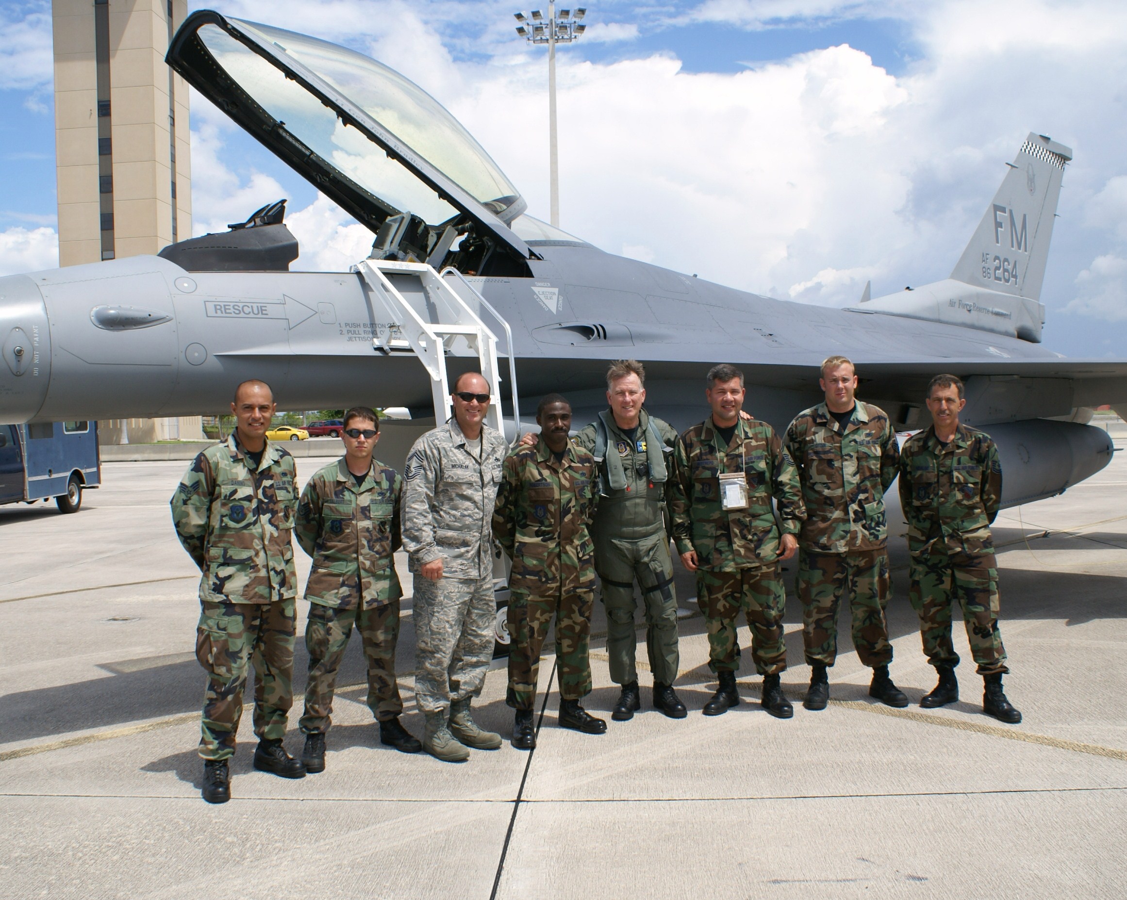 General flies last mission