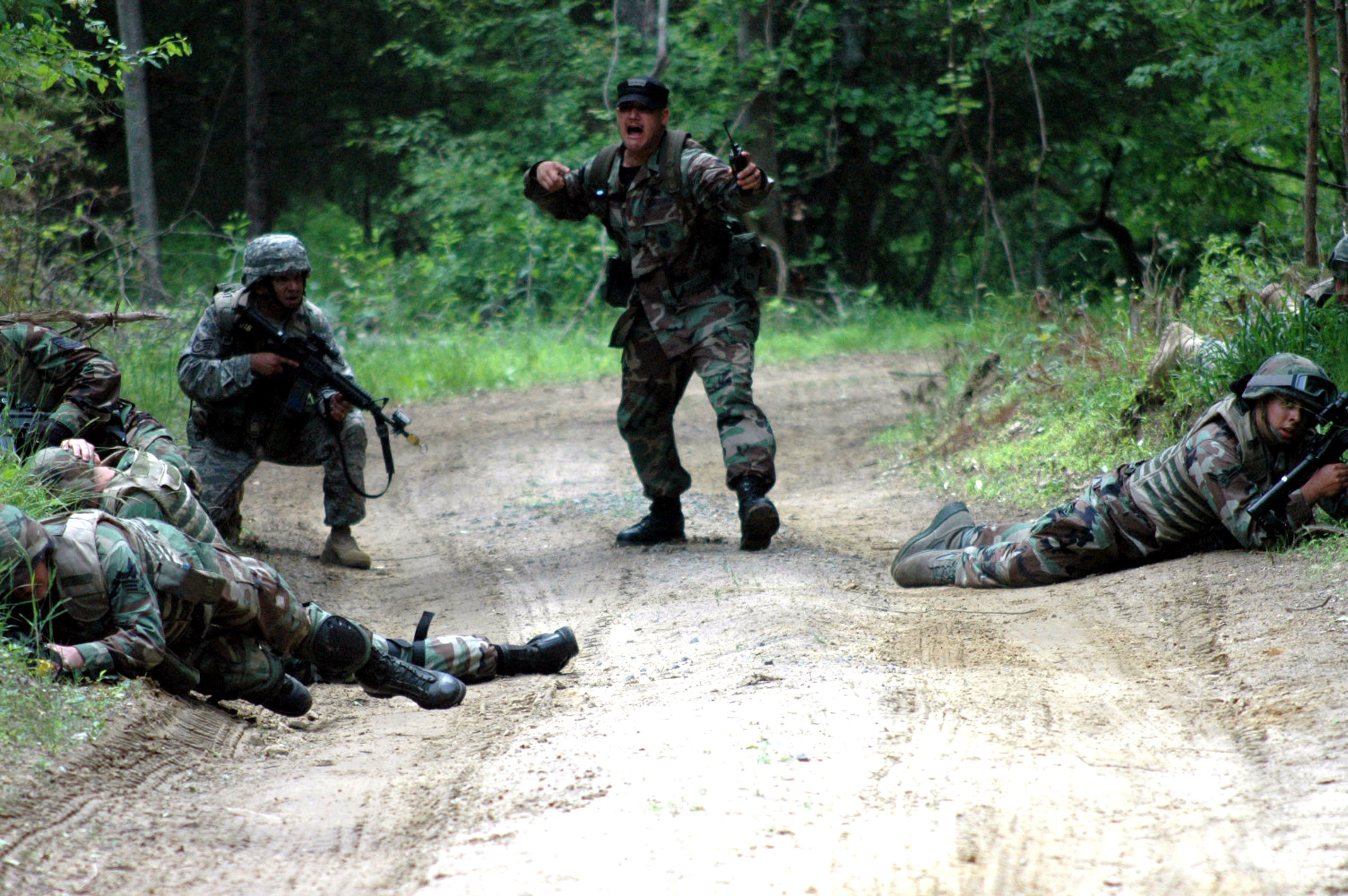 Phoenix Warriors: Students practice mounted, dismounted patrols > Air ...