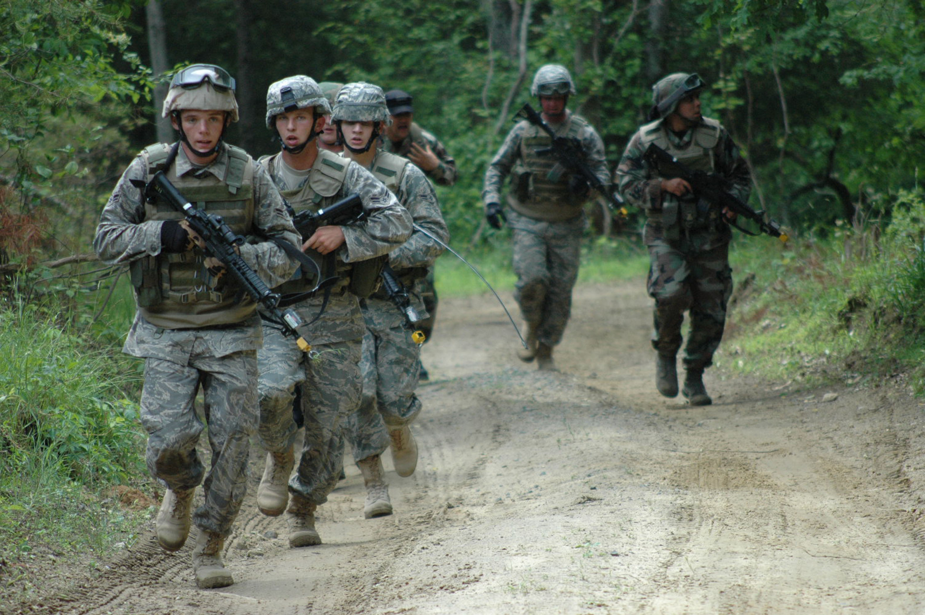Phoenix Warriors: Students practice mounted, dismounted patrols > Air ...