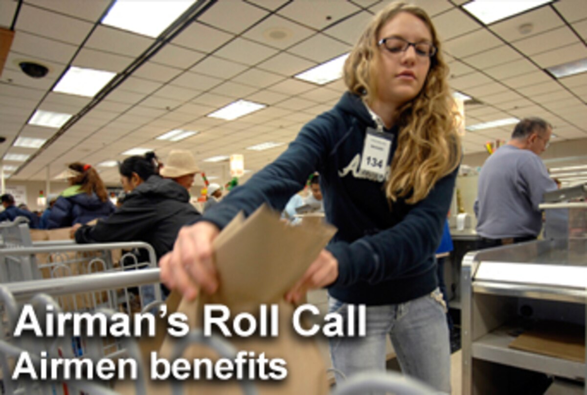 Airman's Roll Call: Air Force offers benefits to Airmen > Air Force ...