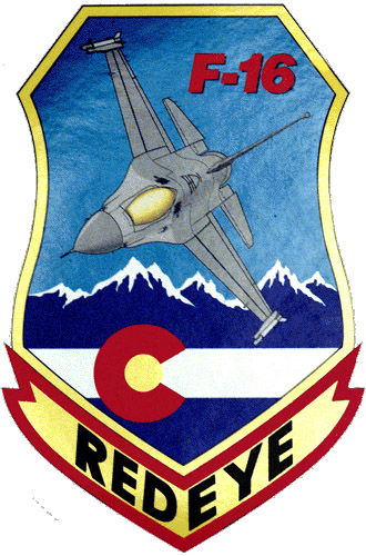 120th Fighter Squadron REDEYE patch