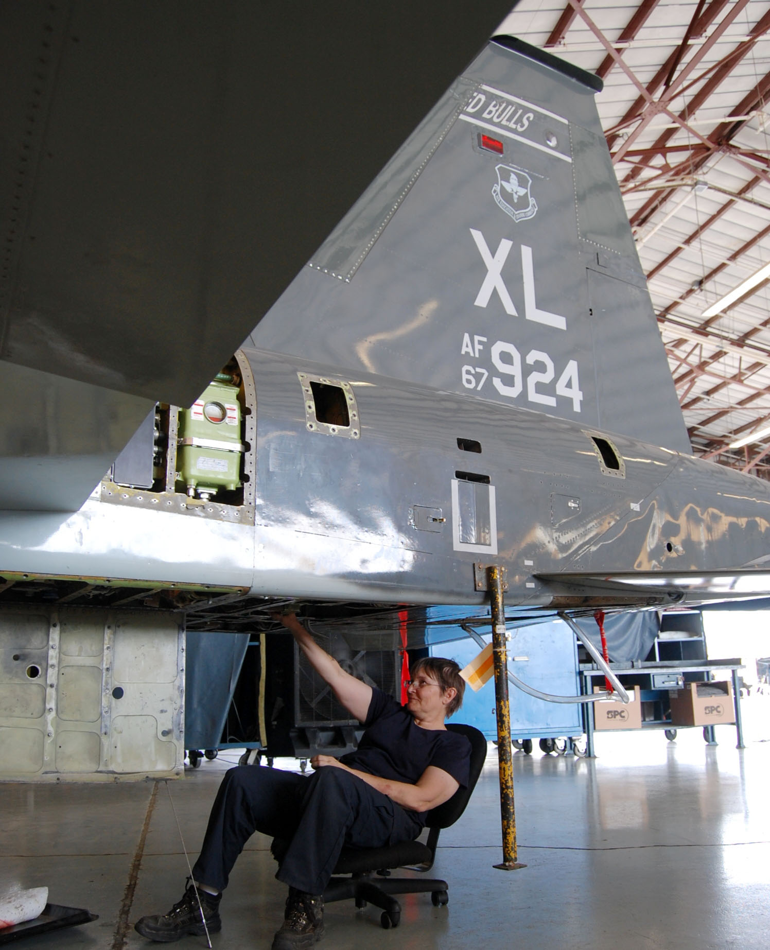 PHOTO OF THE WEEK: Susan Easley keeps pilots safe with routine ...