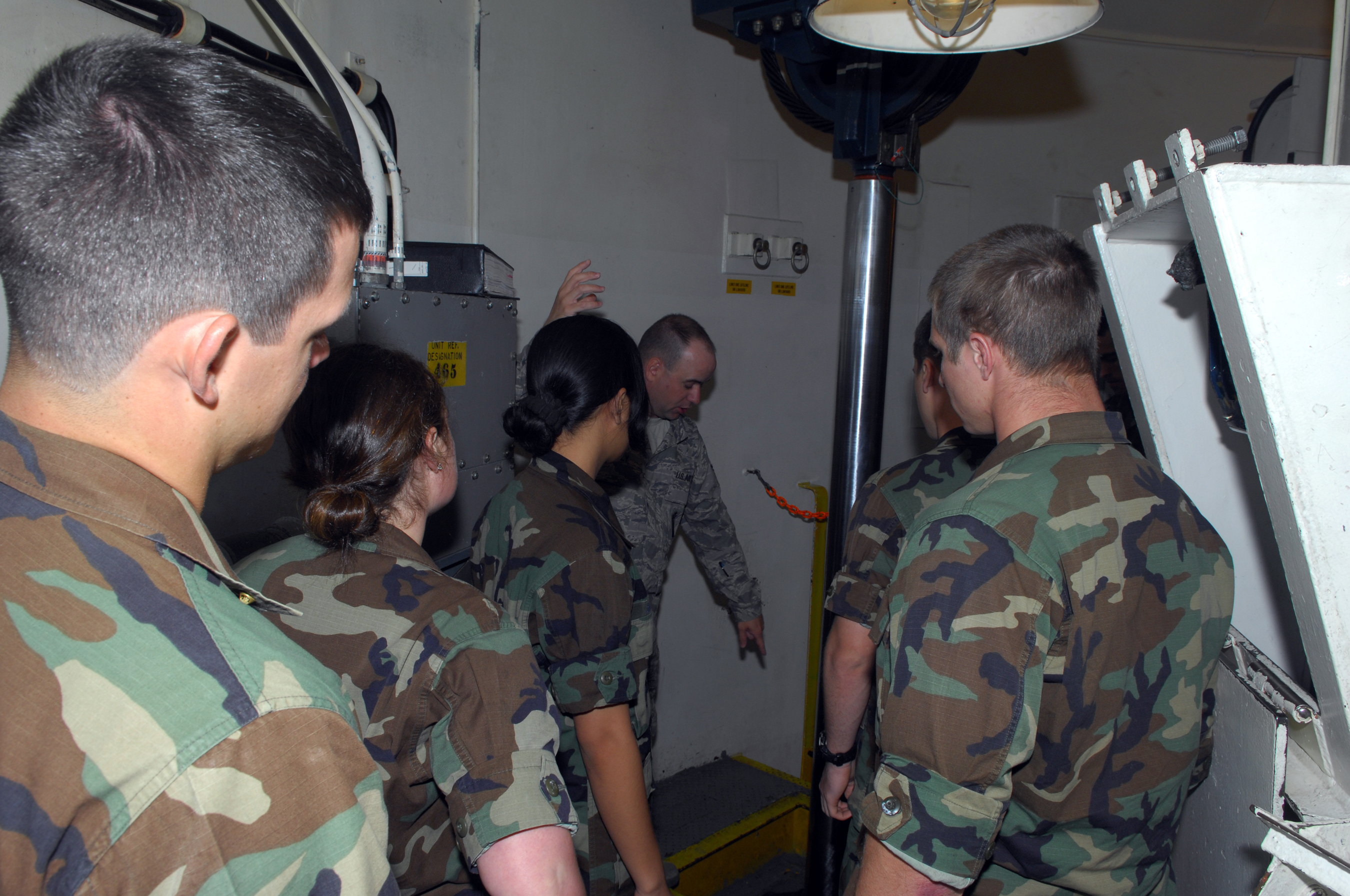 Academy cadets visit launch facility trainer > Minot Air Force Base ...