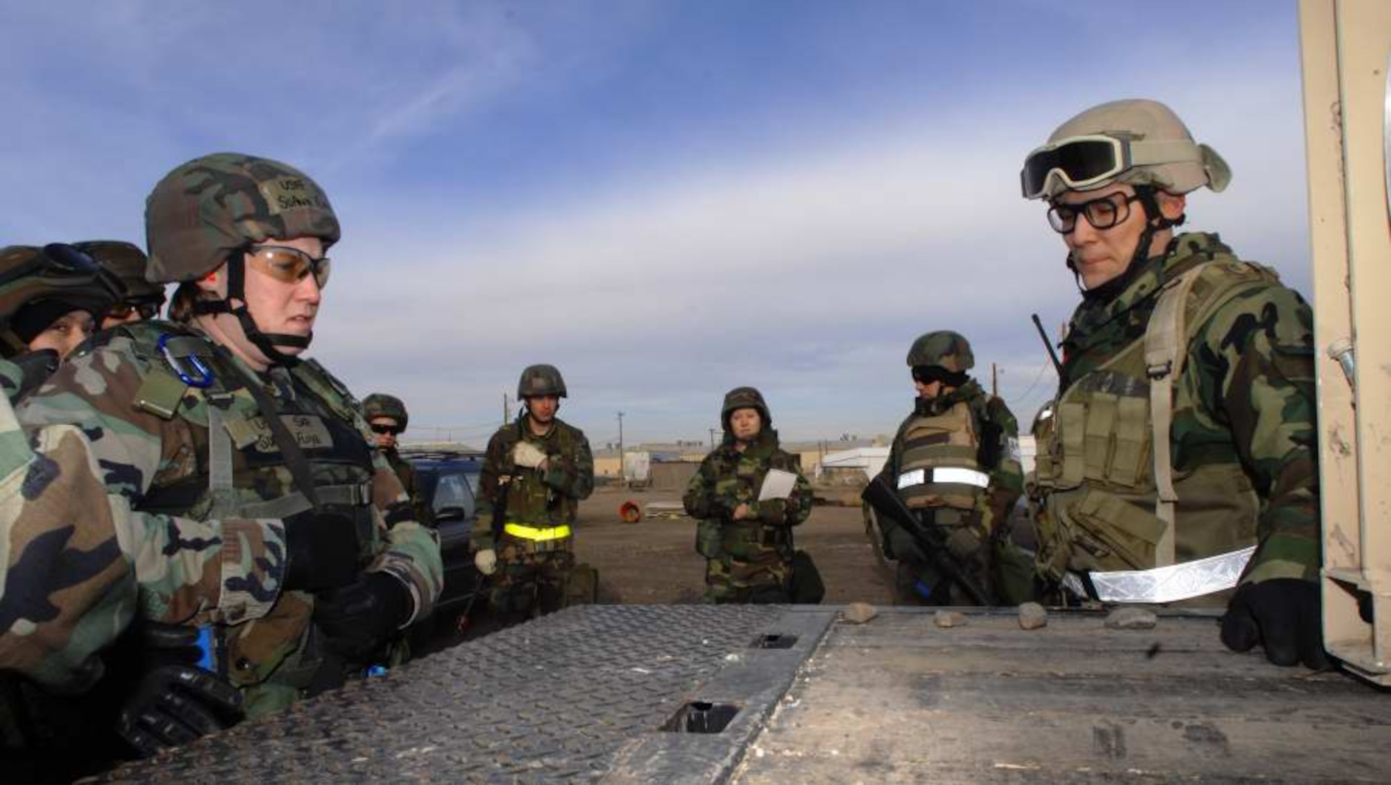 366th CES practices convoy operations > Mountain Home Air Force Base ...