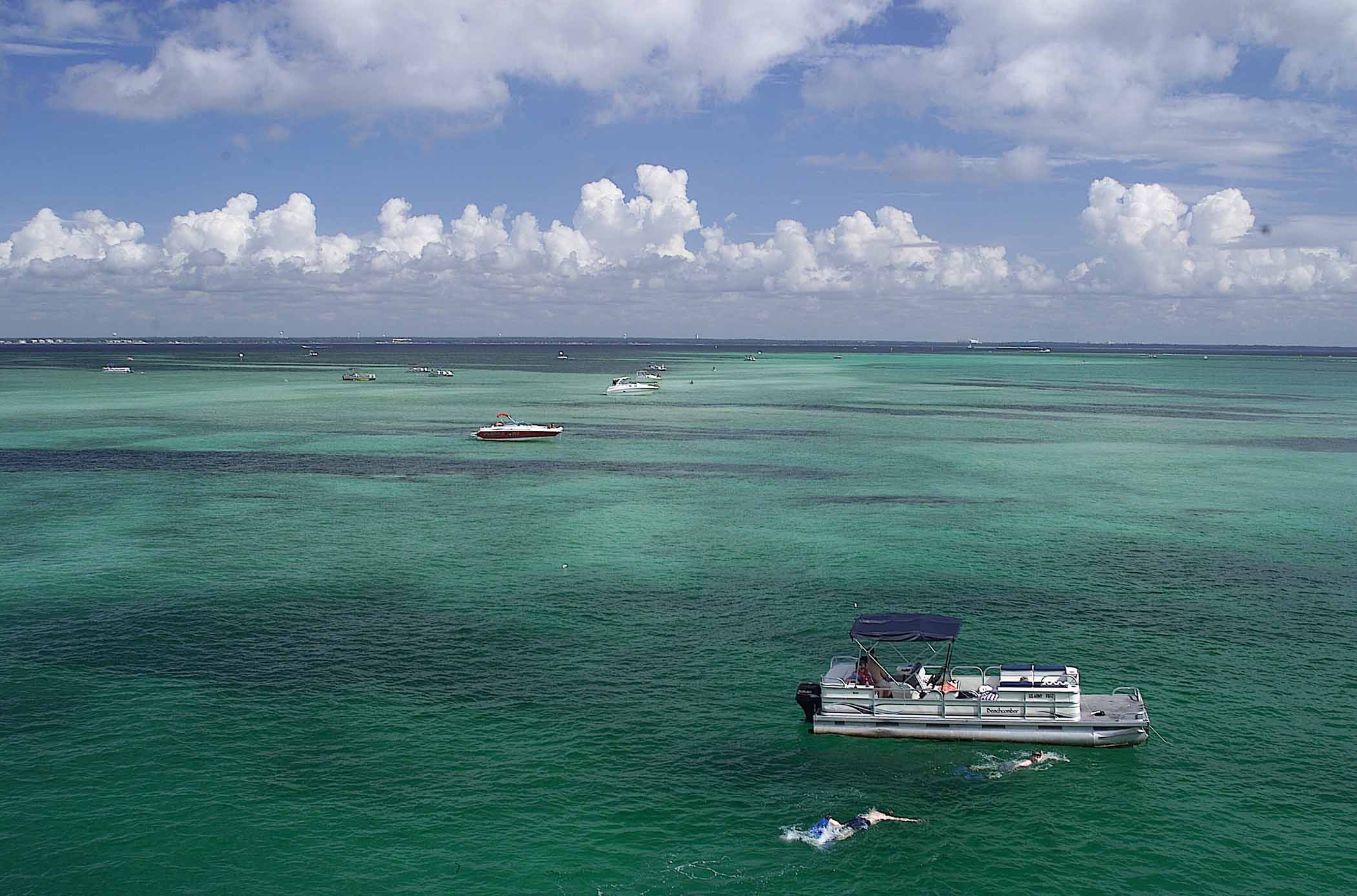 Boats on Choctawhatchee Bay