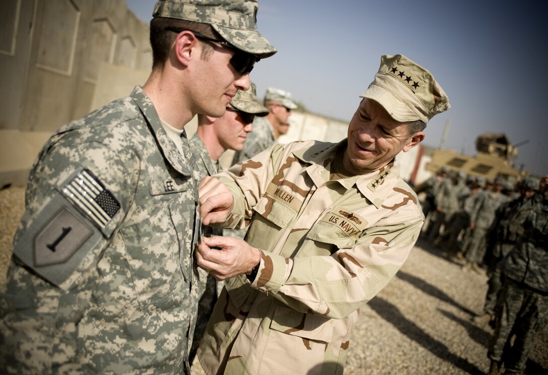 U.S. Navy Adm. Mike Mullen, chairman of the Joint Chiefs of Staff ...