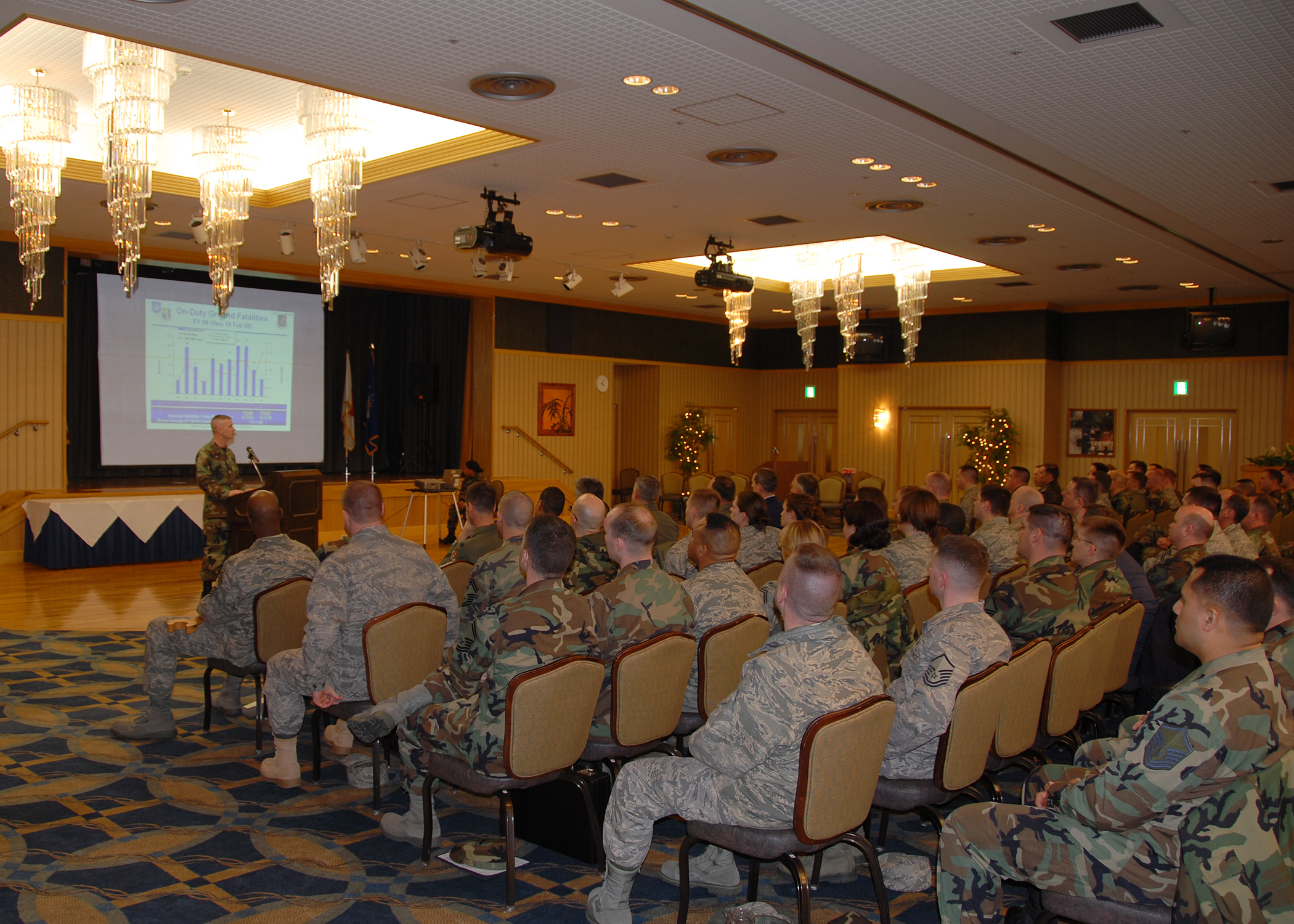 Maintenance holds first quarterly safety meeting > Misawa Air Base ...