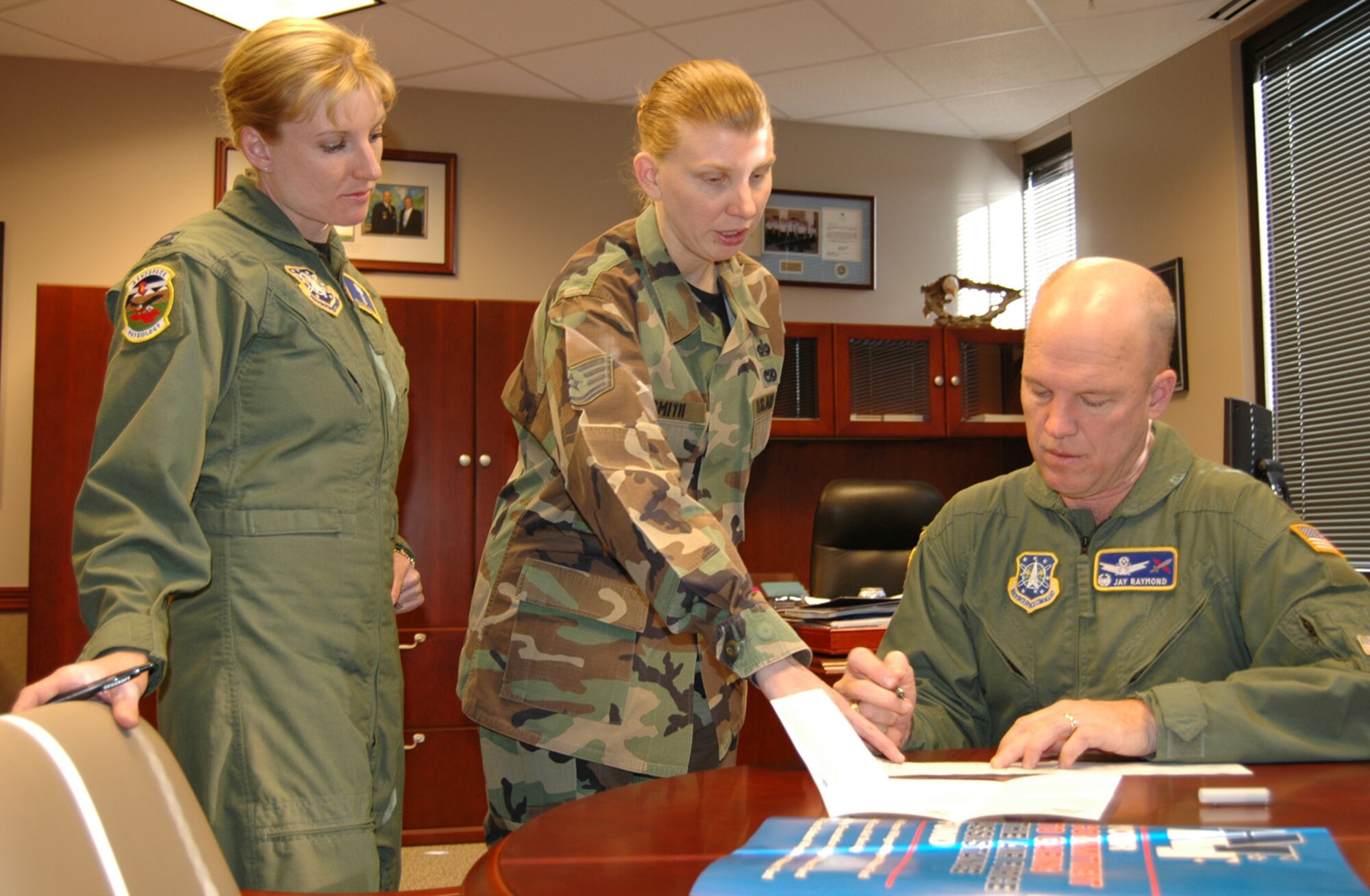 Pledge time > Peterson and Schriever Space Force Base > Display