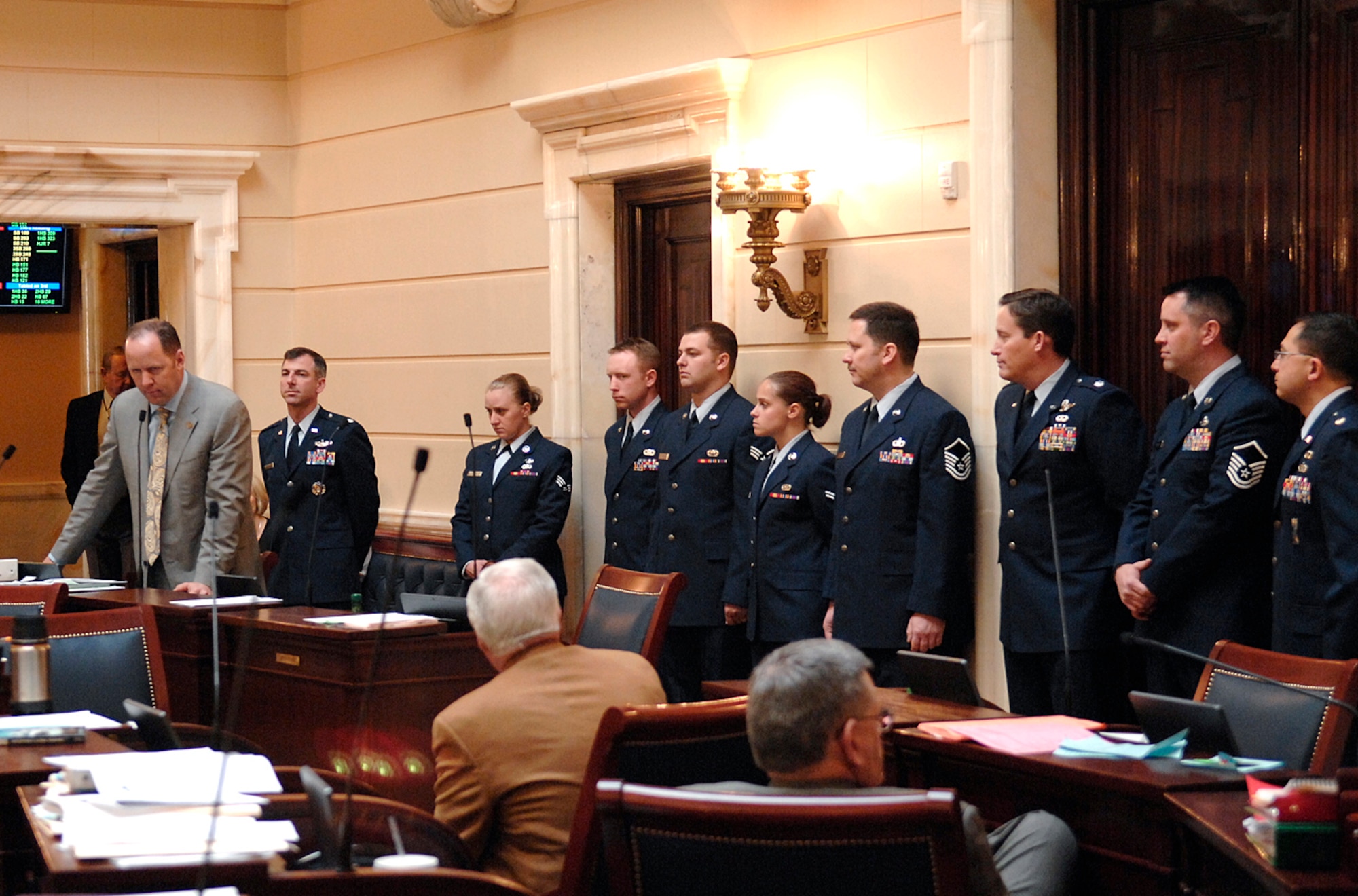 Joint Senate Resolution honors Hill's fighter wings > 419th Fighter ...
