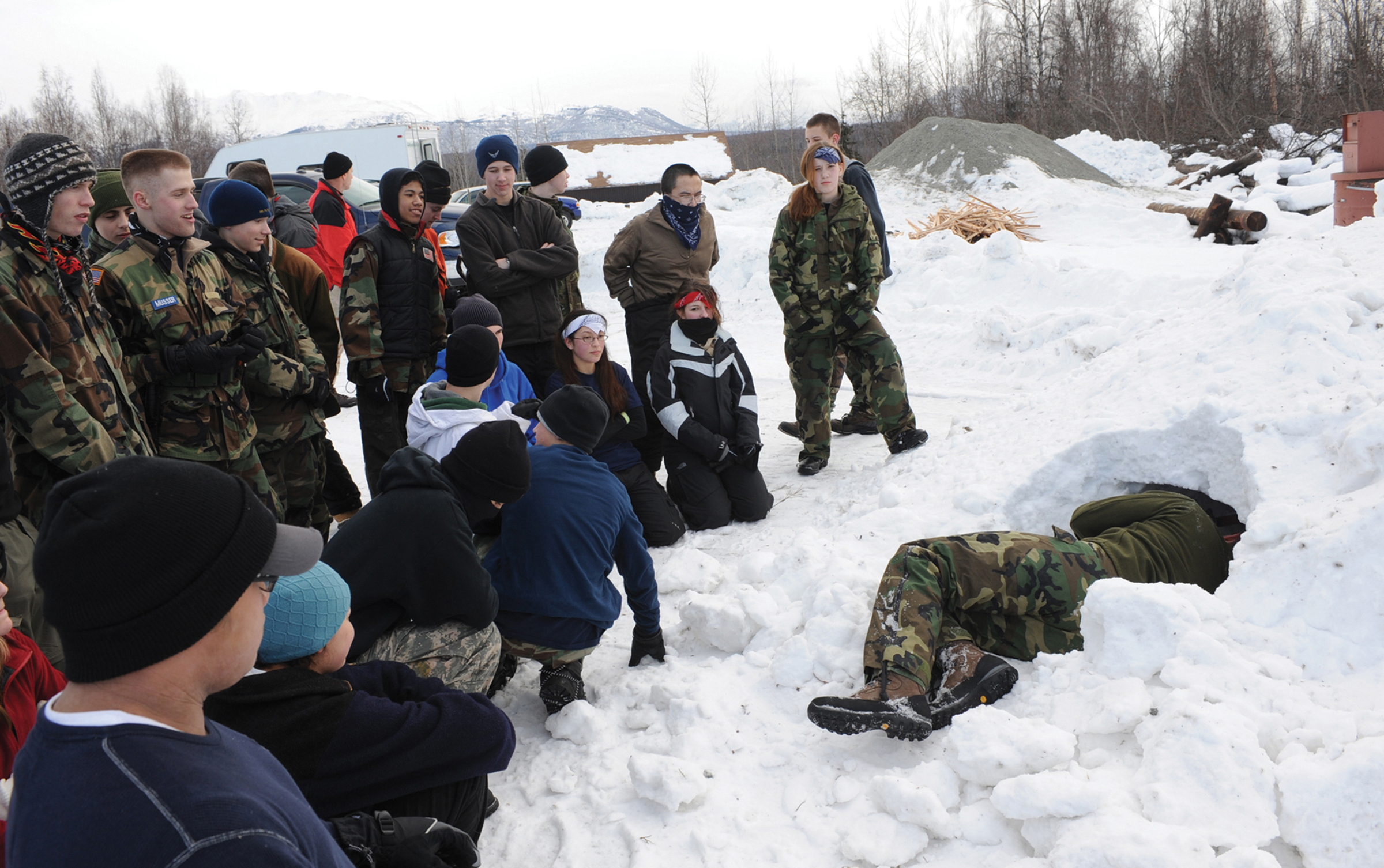 Cadets experience 'frozen' scenario > Pacific Air Forces > Article Display