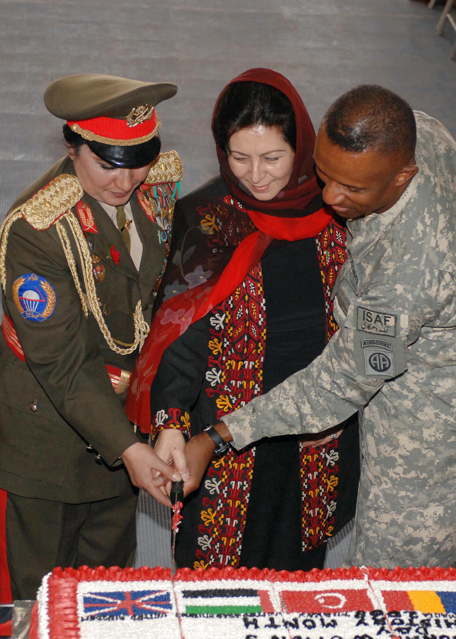 Bagram hosts International Women's Day