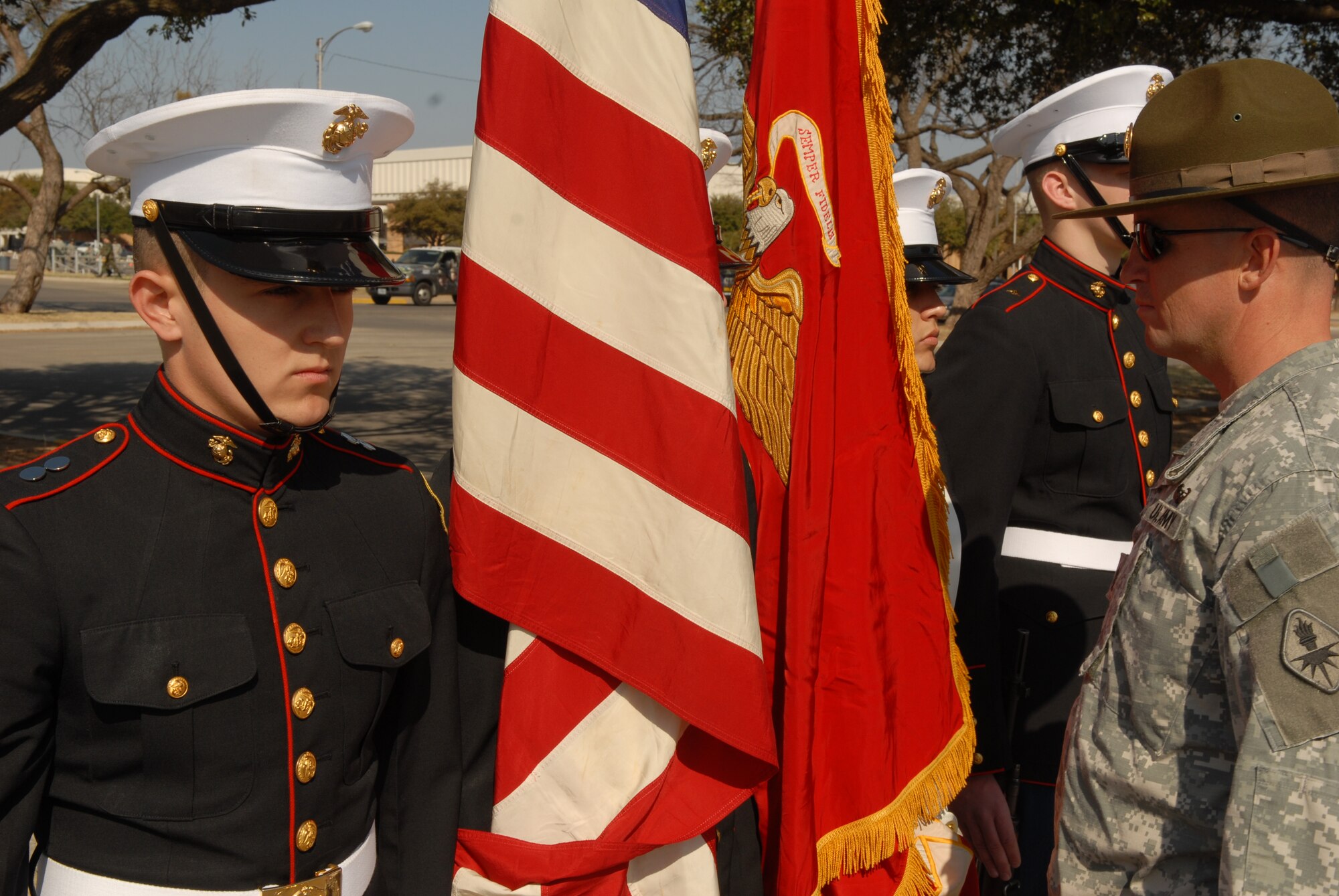 Dignity and honor at the JROTC Drill Meet > Goodfellow Air Force Base ...