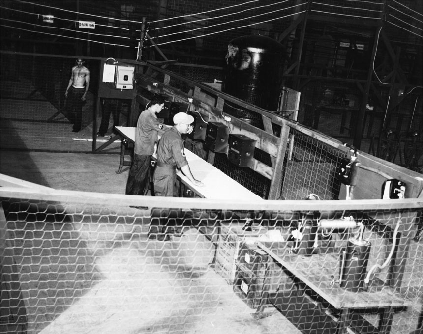 Training at Brookley Field