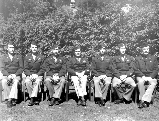 General Sanders and Wing Staff