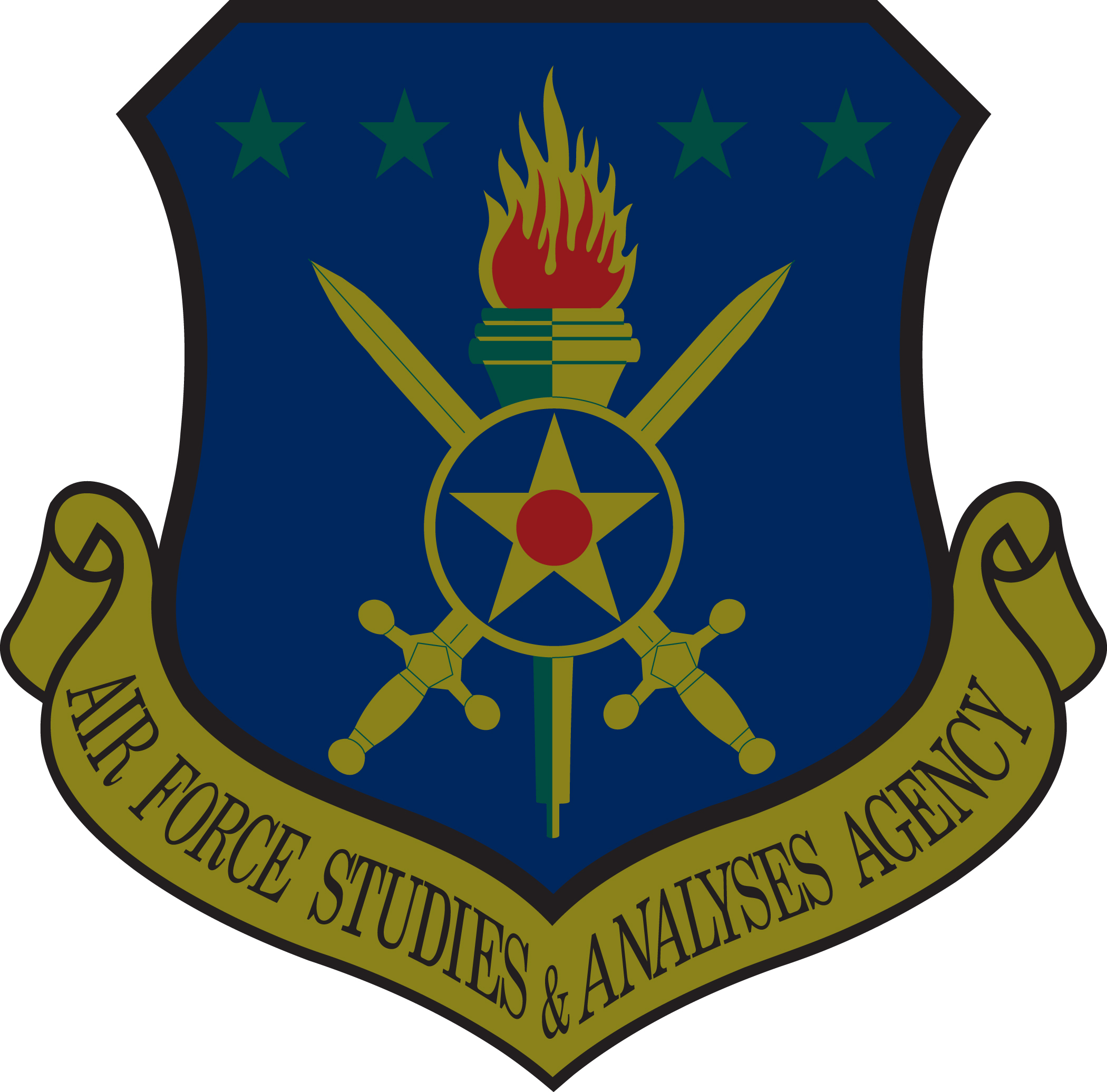 Air Force Studies and Analyses Agency Shield (Camouflage).