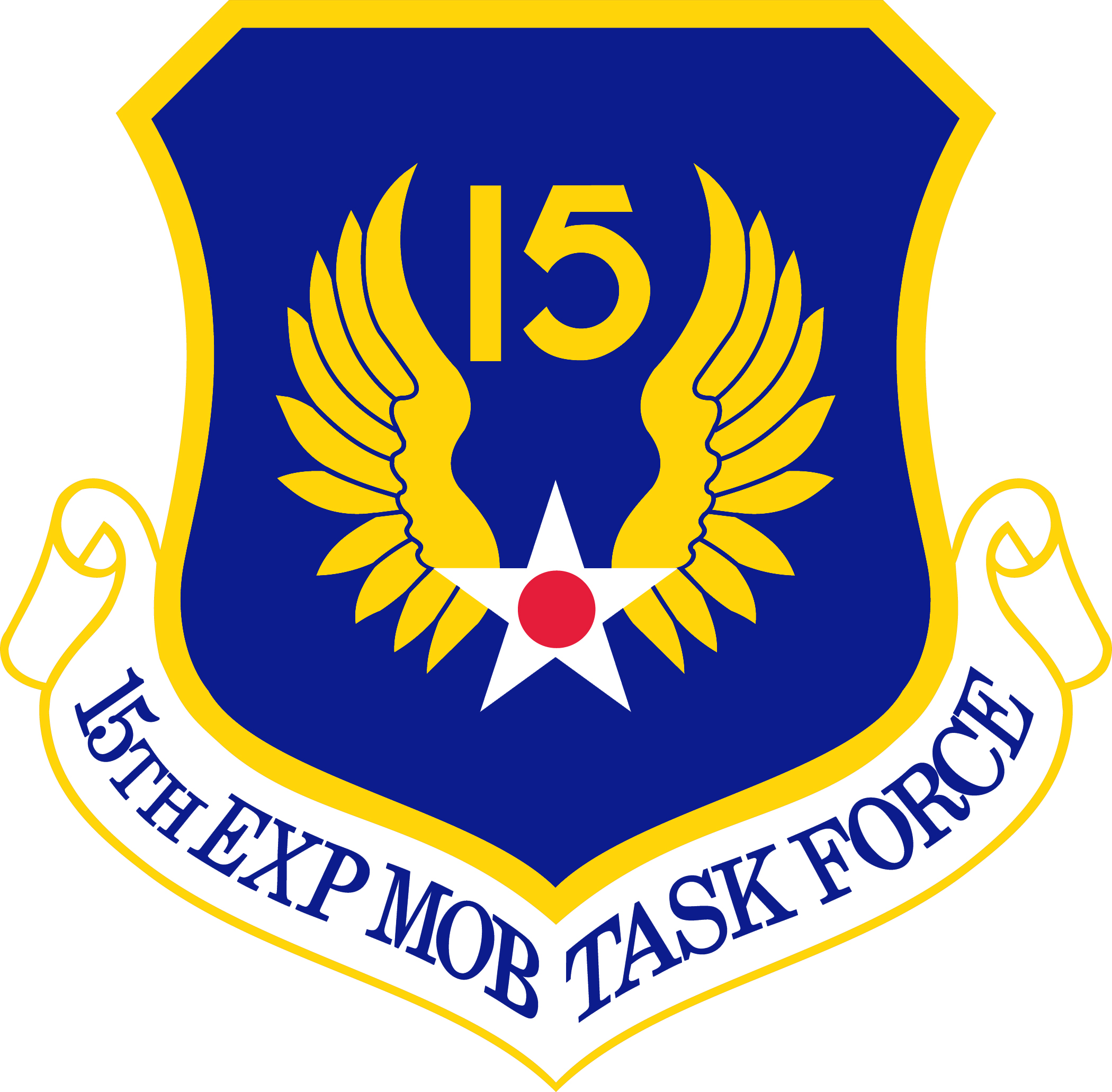 15th Expeditionary Mobile Task Force Shield (Color)