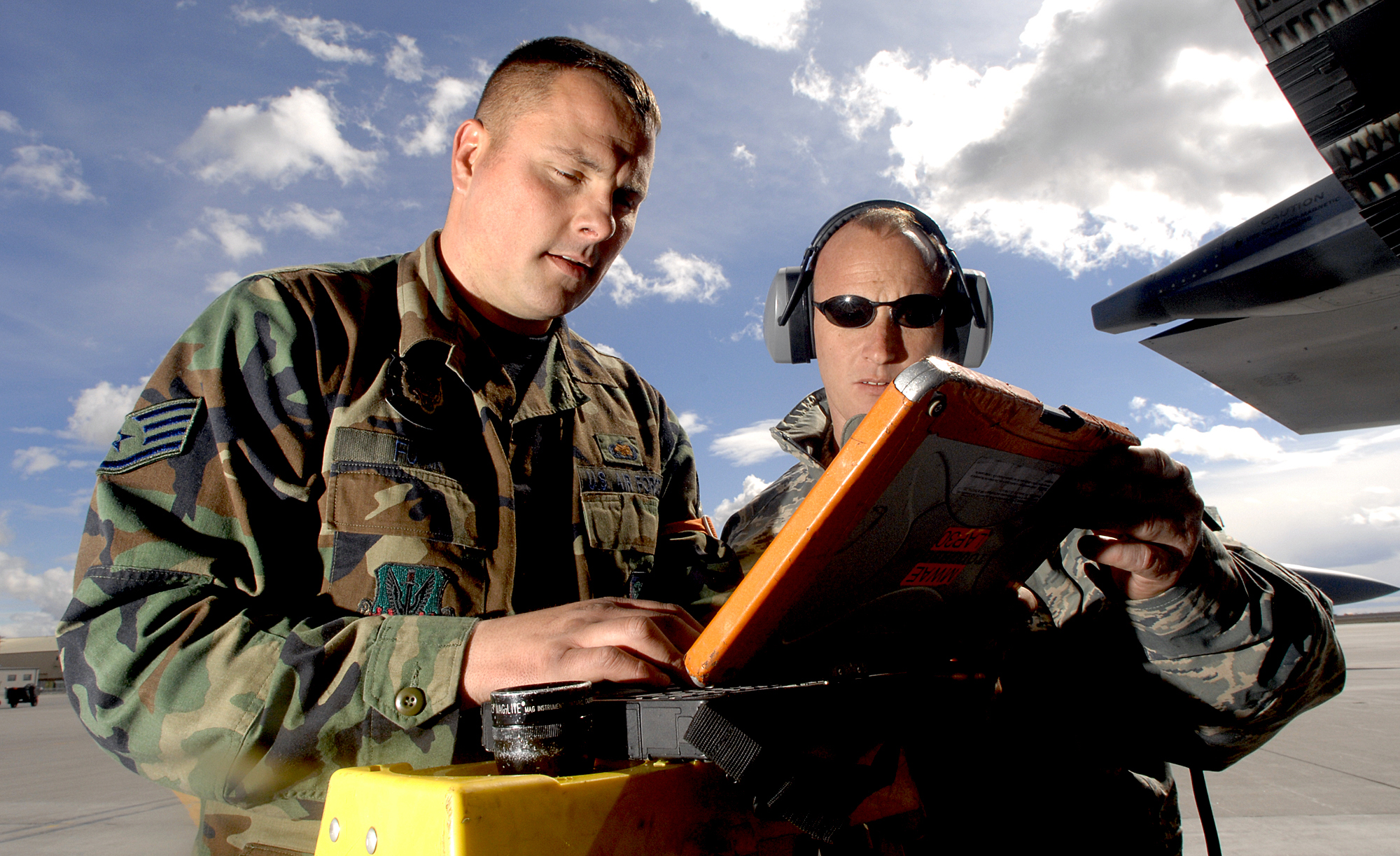 Pilots, maintainers simulate war during inspection > Mountain Home Air ...