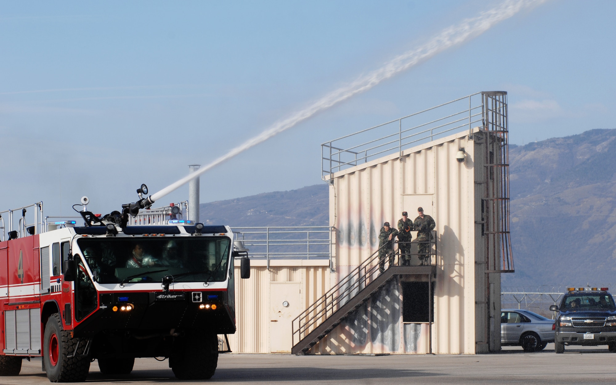 New Fire Training Facility > Aviano Air Base > Display