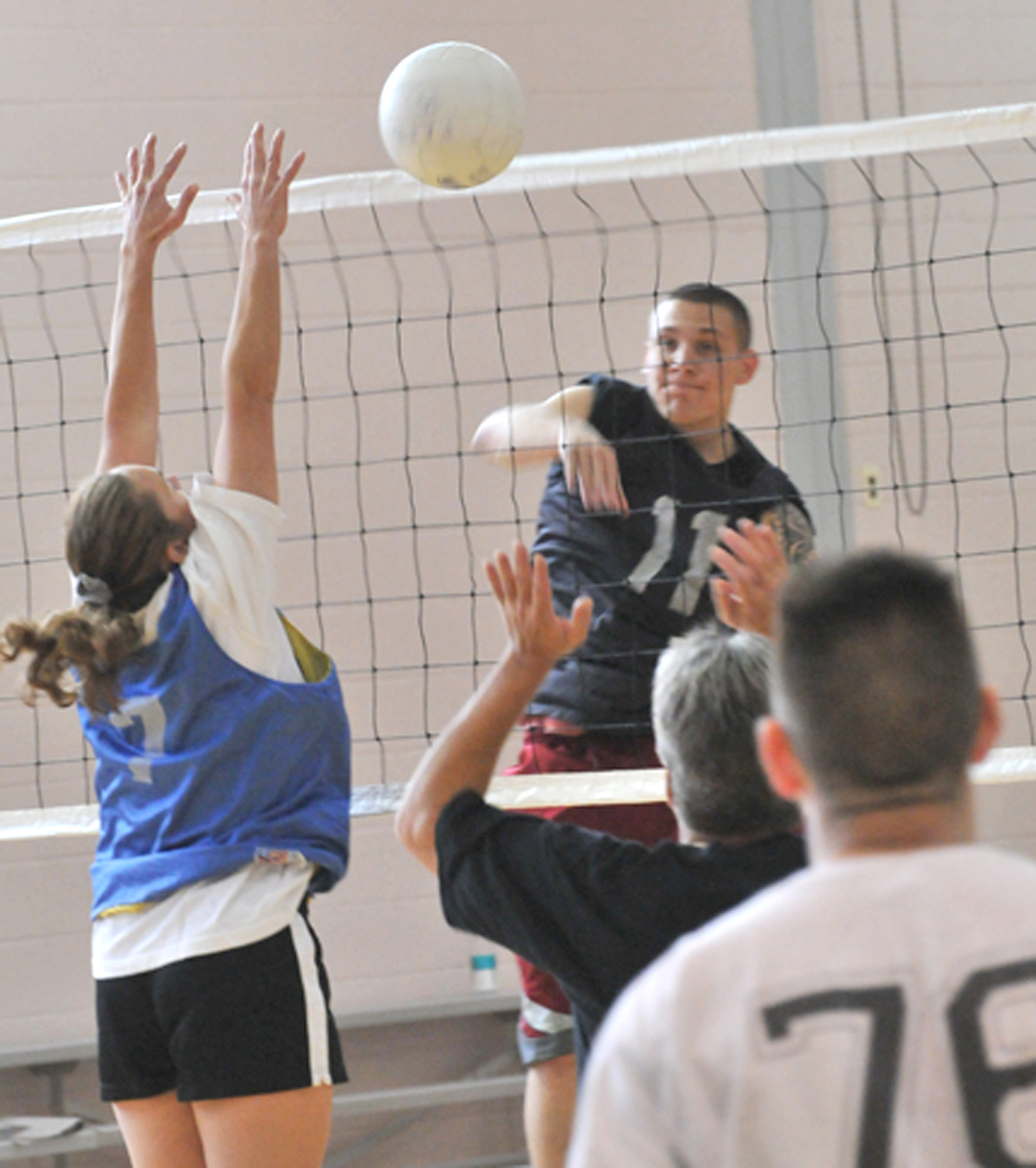 Intramural volleyball season underway at Peterson > Peterson and ...