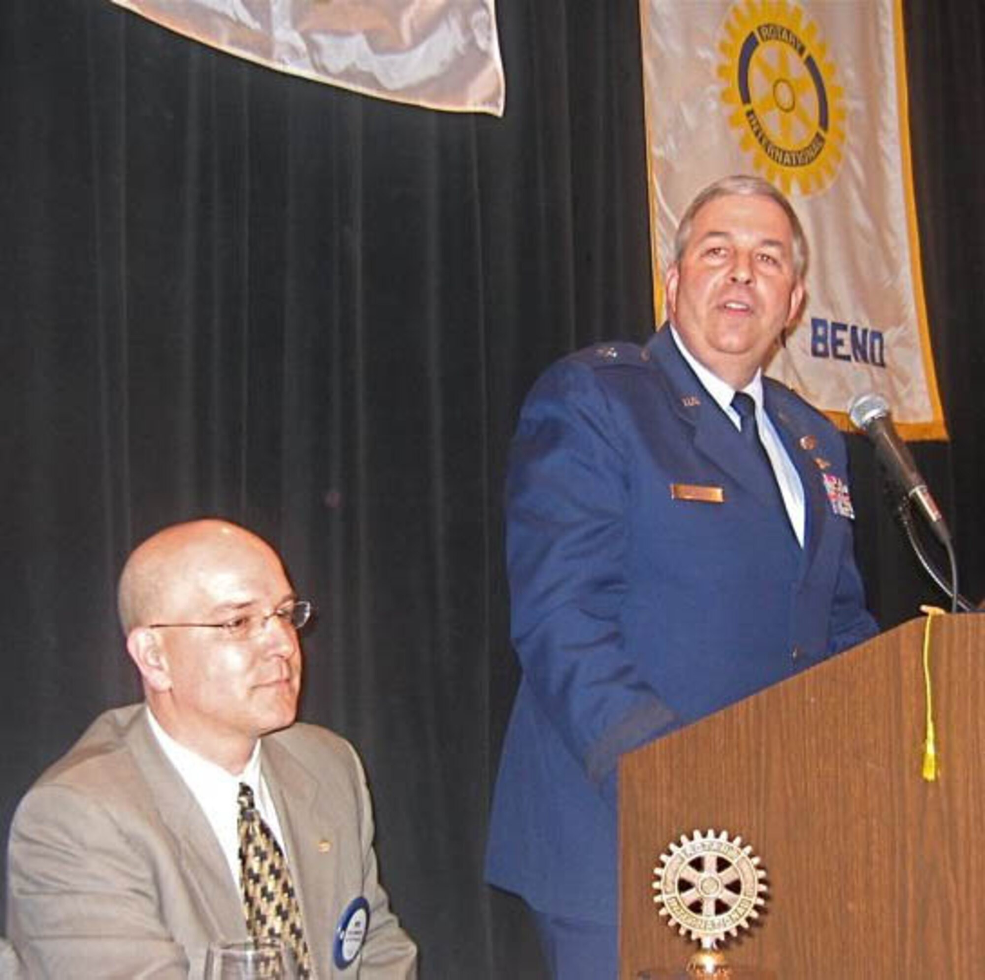 General Despinoy addresses South Bend Rotary > Grissom Air Reserve Base ...