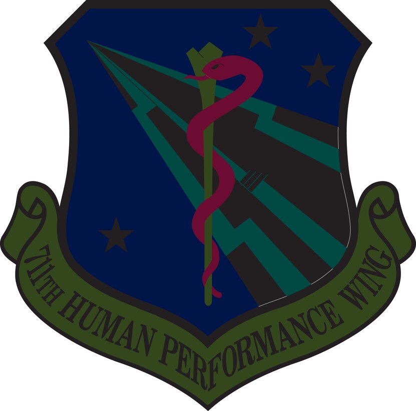 711th Human Performance Wing Shield (Camouflage)