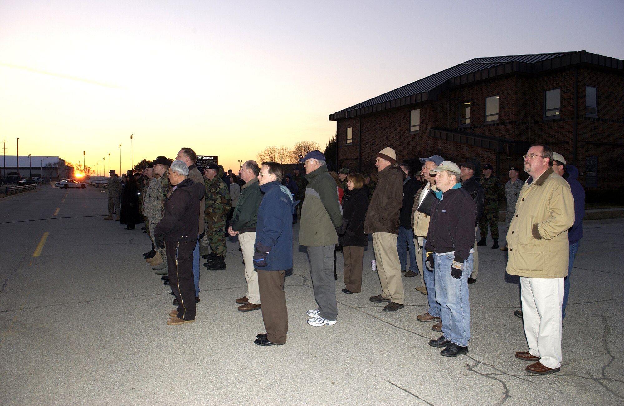 Gathering to pay respect > Grissom Air Reserve Base > Article Display