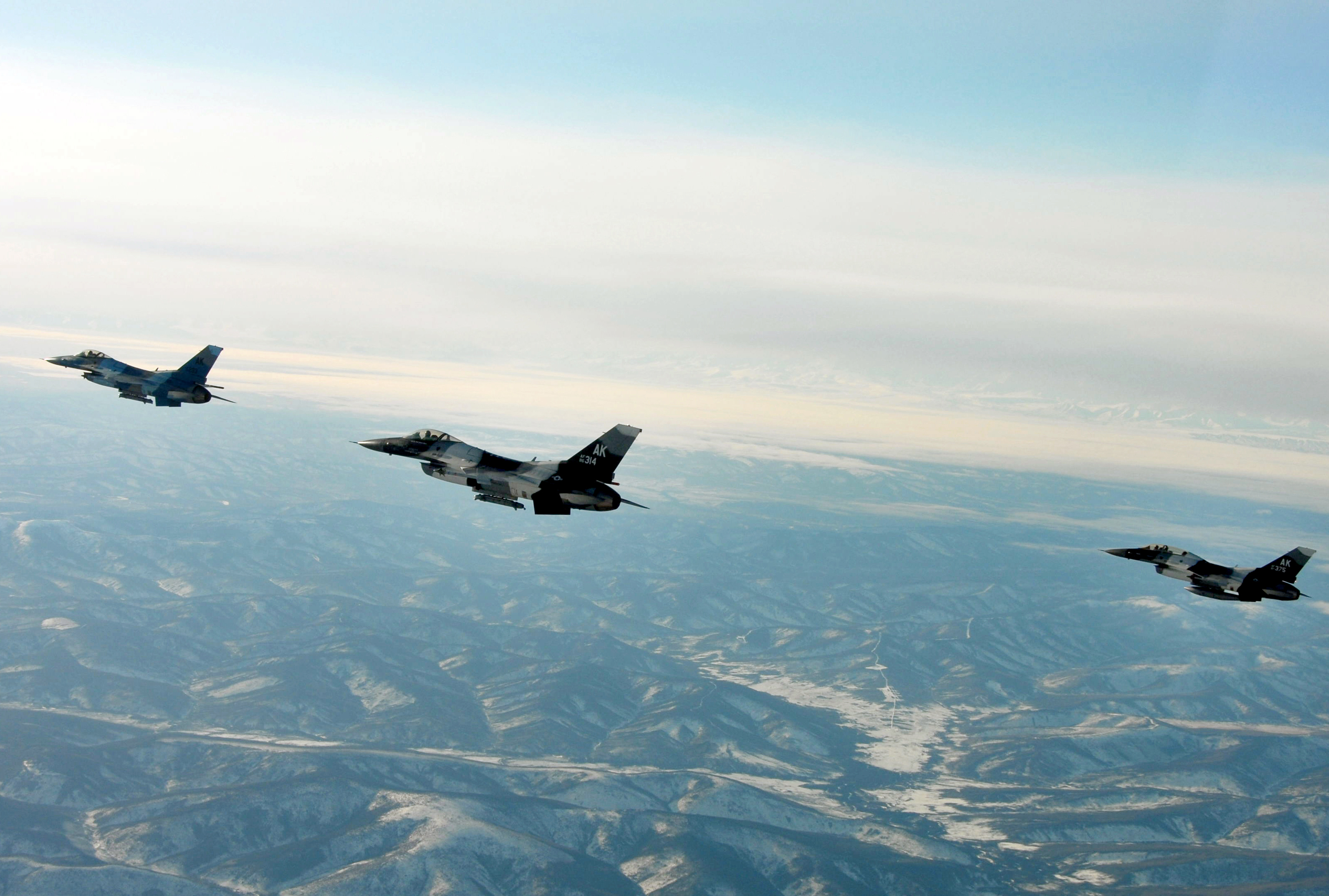 Aggressors Over Alaska Range > Eielson Air Force Base > Display