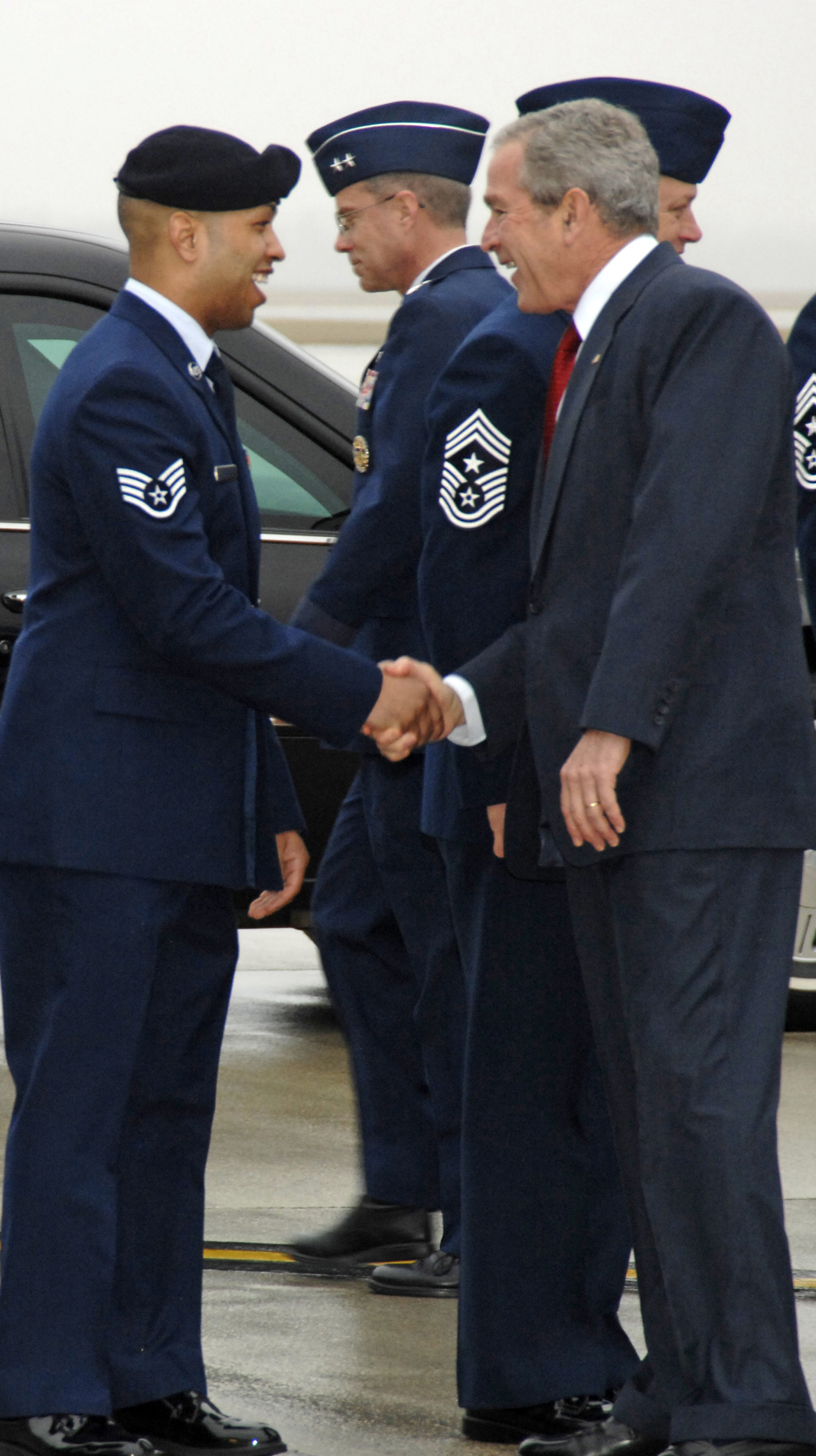 Presidential greeting