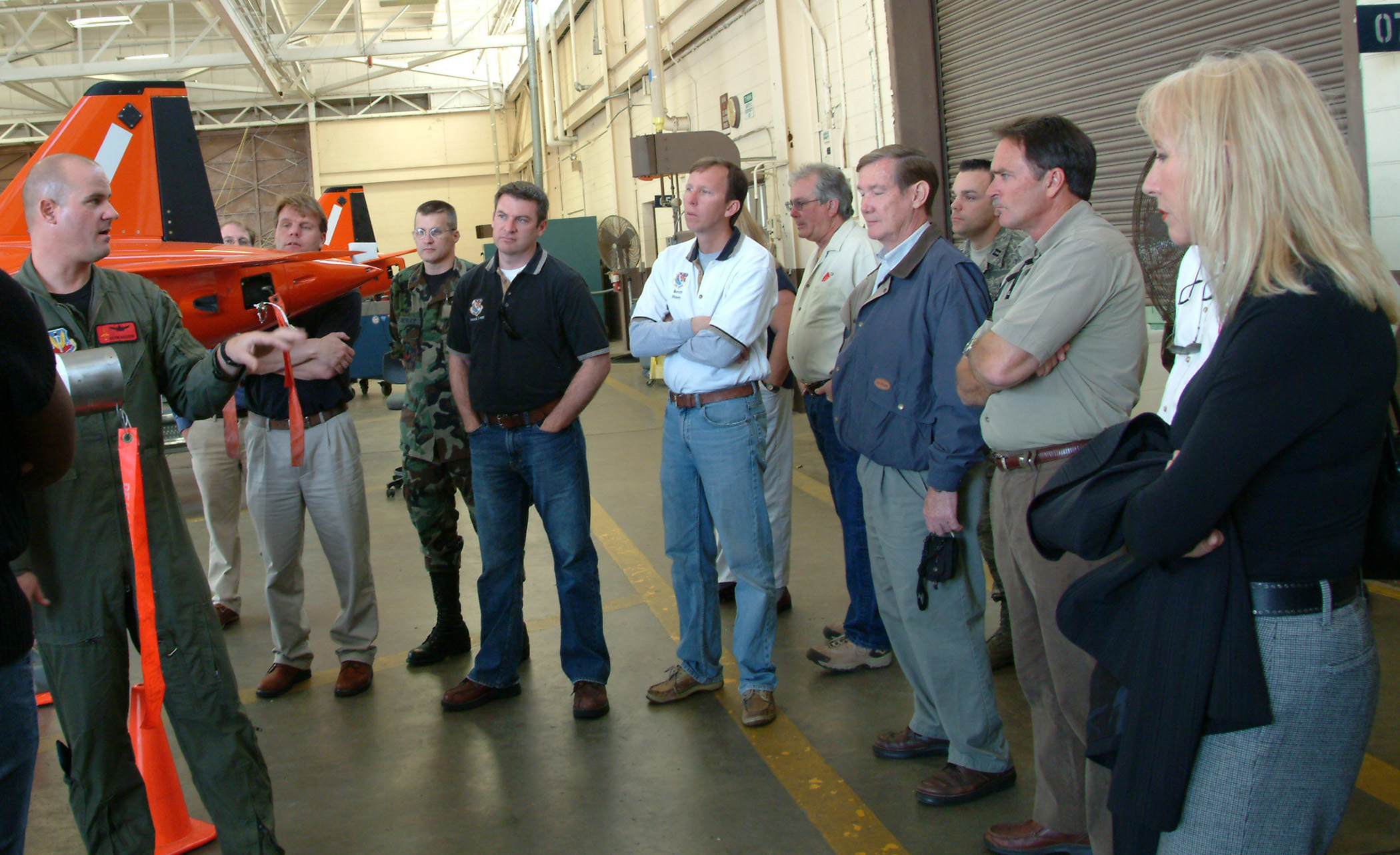 Wing honorary CCs tour Tyndall, WEG > 53rd Wing > Article Display