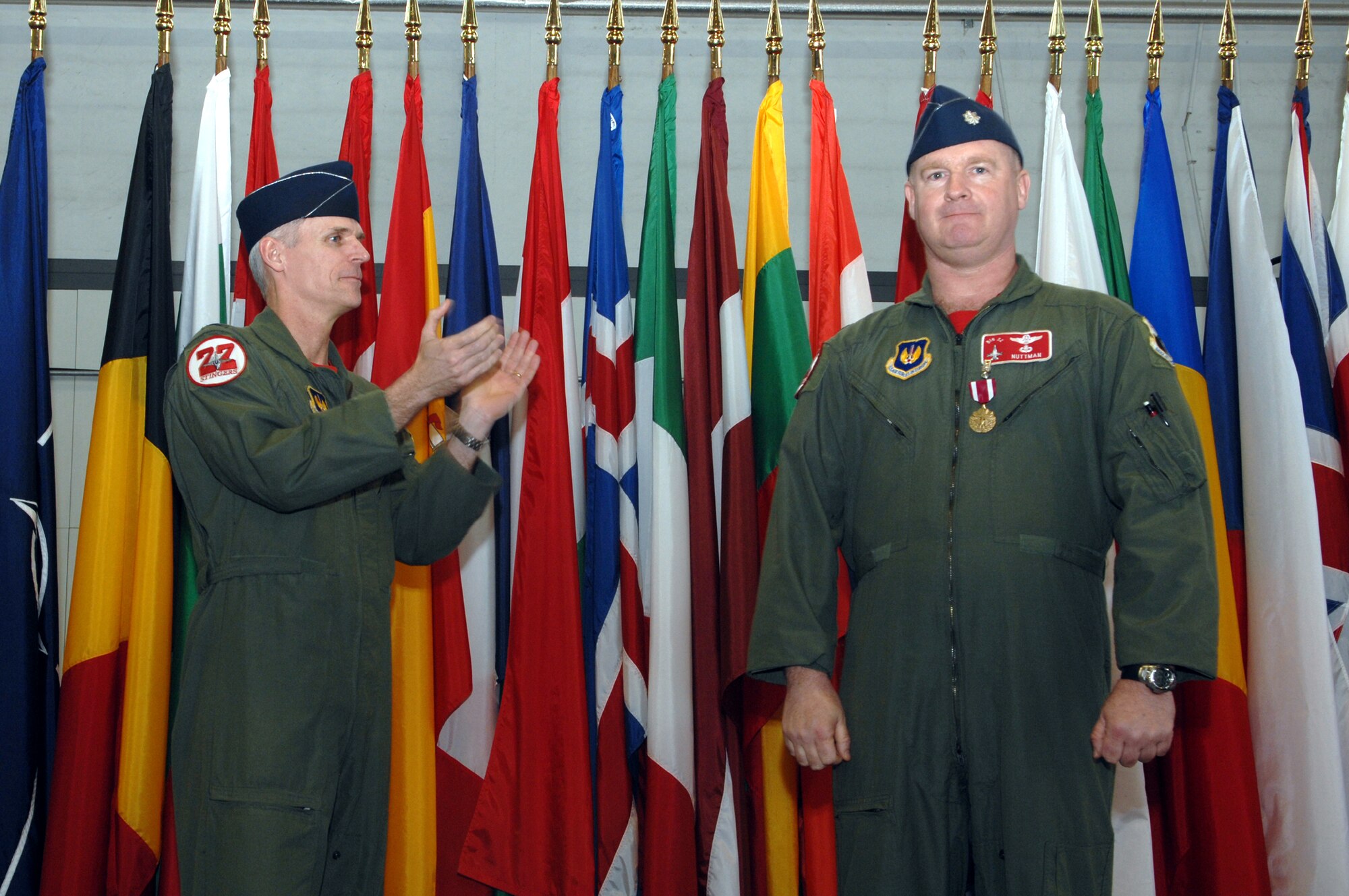 22nd FS welcomes new commander > Spangdahlem Air Base > Article Display