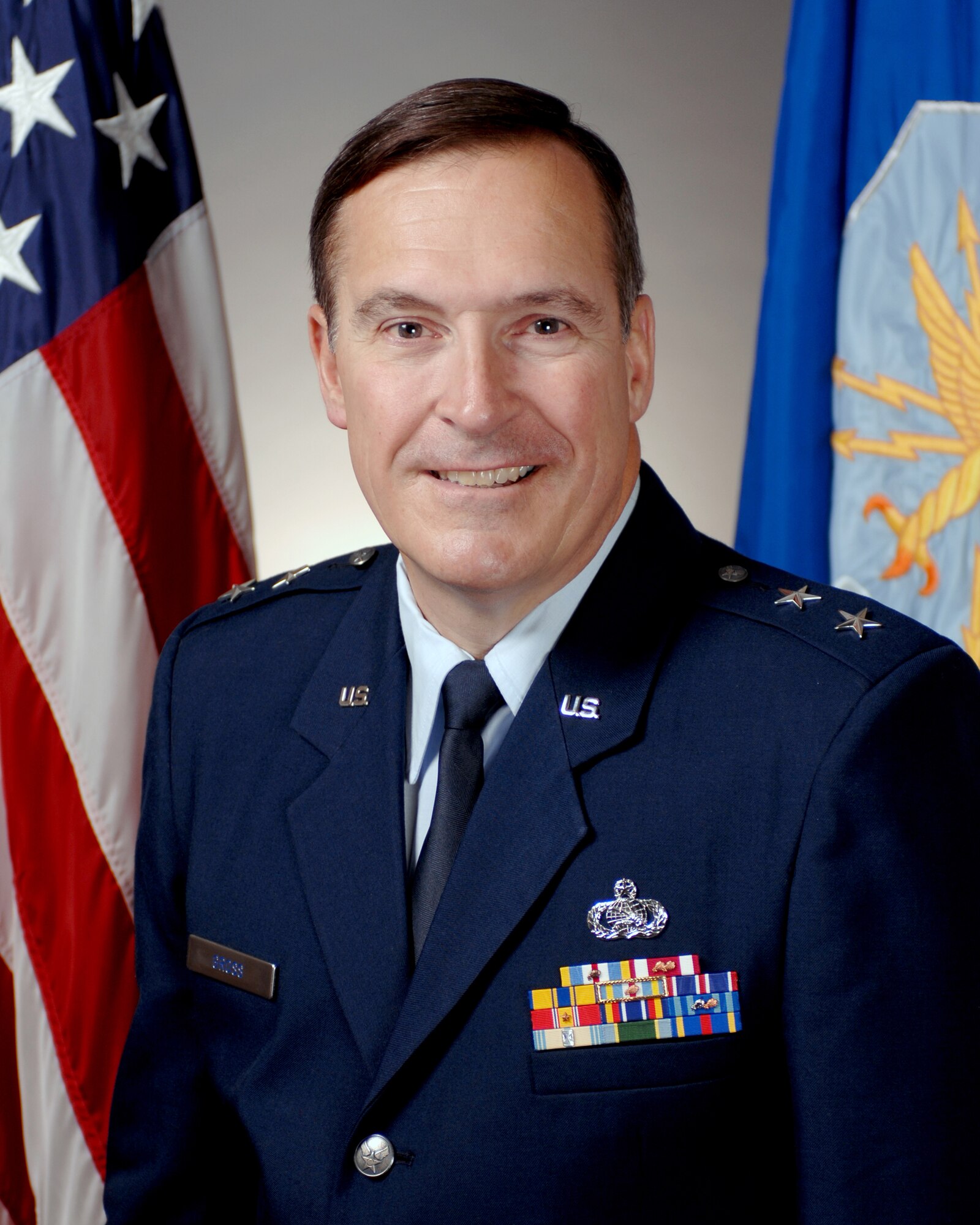 MAJOR GENERAL STEPHEN P. GROSS > Air Force > Biography Display