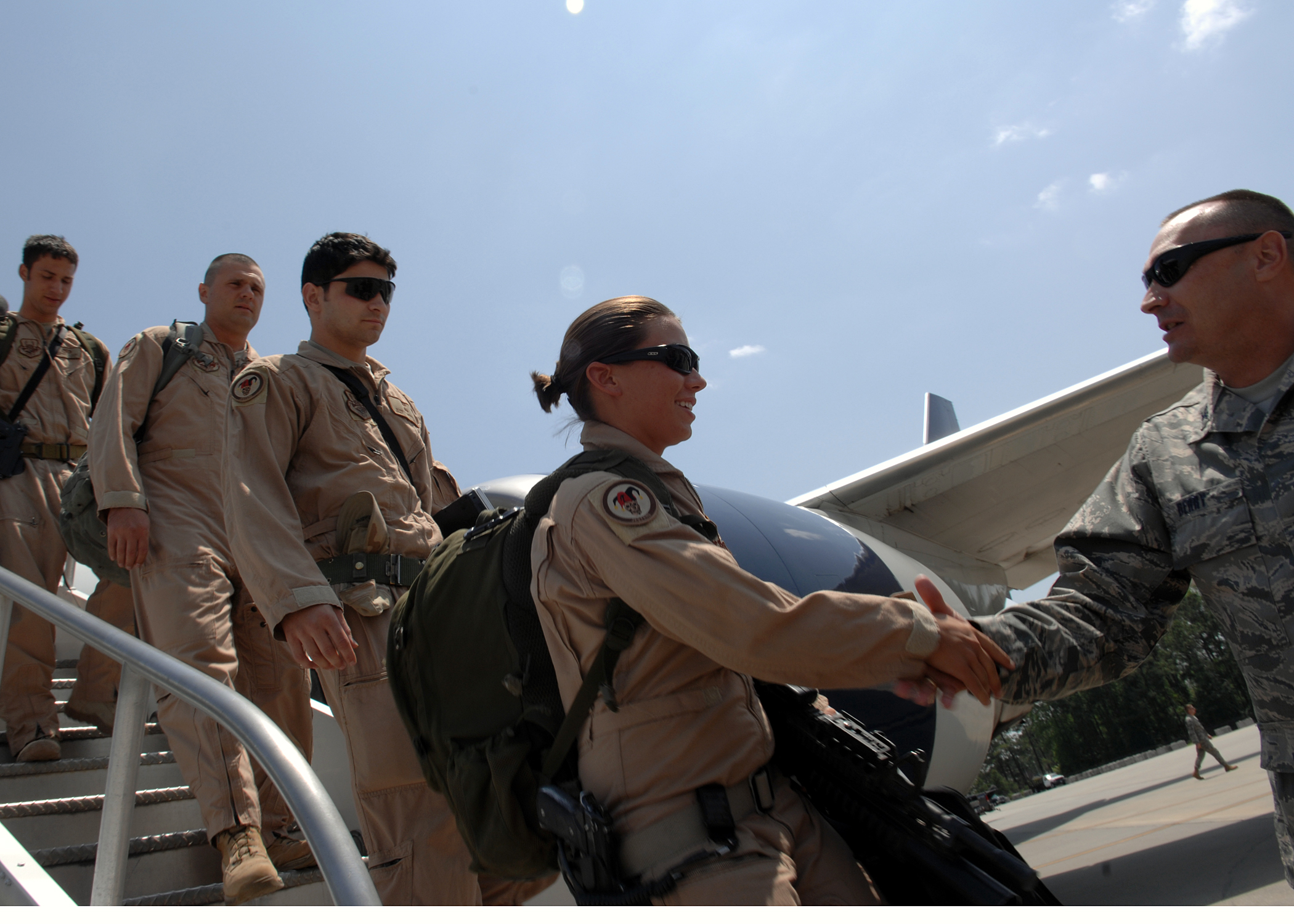 823rd Security Forces Squadron returns from Iraq > Moody Air Force Base ...