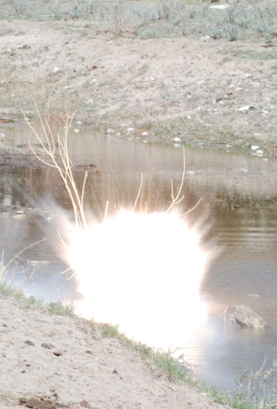 Sodium In Water Explosion