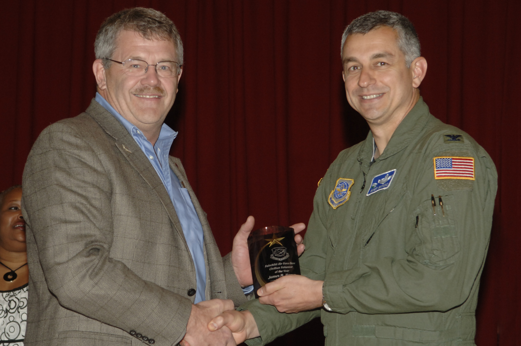 Volunteers recognized > Fairchild Air Force Base > Article Display