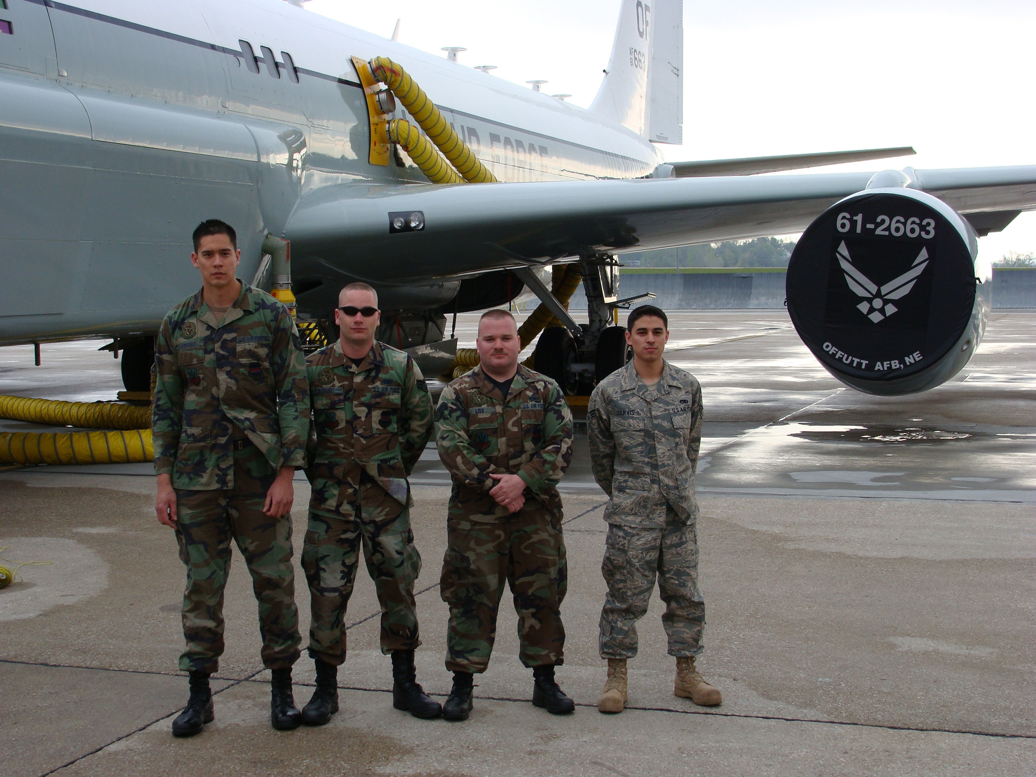 Maintenance crew earns perfect black letter flight > Offutt Air Force ...