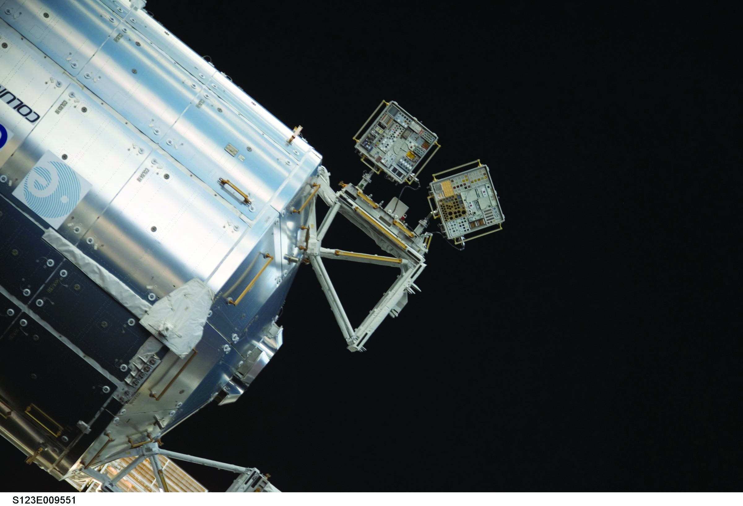 Two small, passive-experiment containers filled with new materials and ...