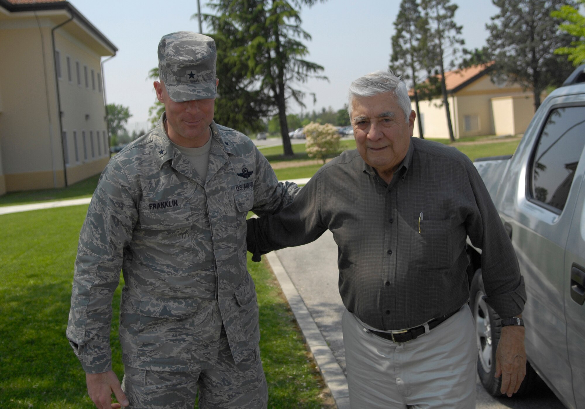 Godfather of Maintenance visits Aviano > Aviano Air Base > Display