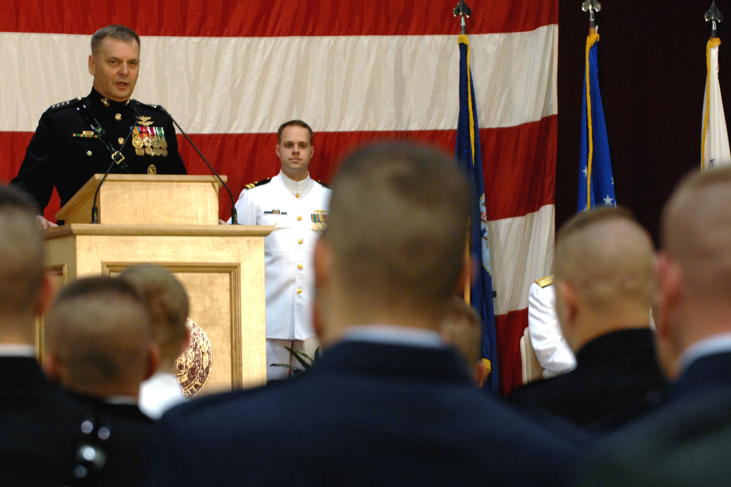 Vice Chairman of the Joint Chiefs of Staff Marine Gen. James Cartwright ...