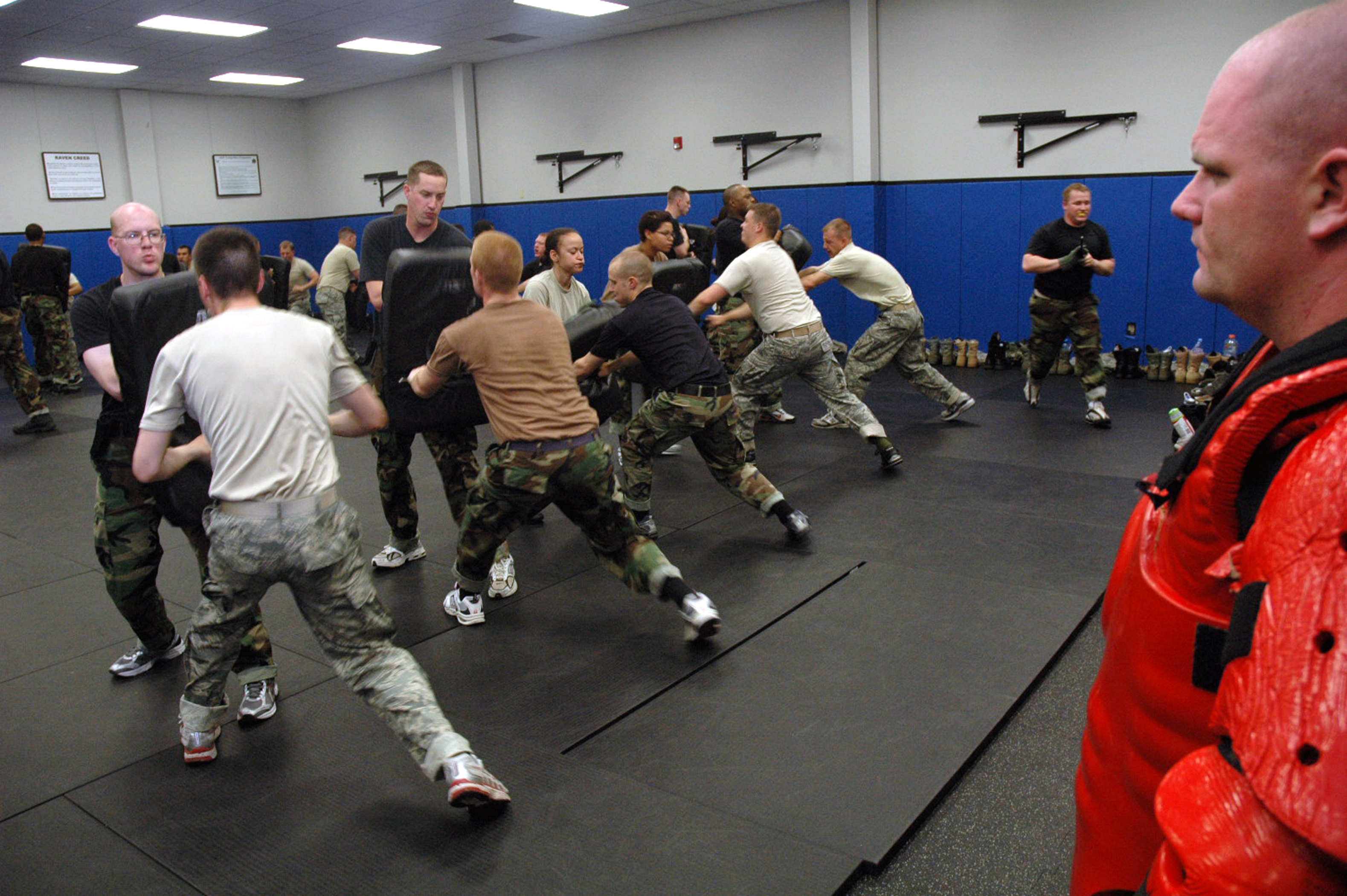 U.S. Air Force Expeditionary Center: FAST students train in combatives ...