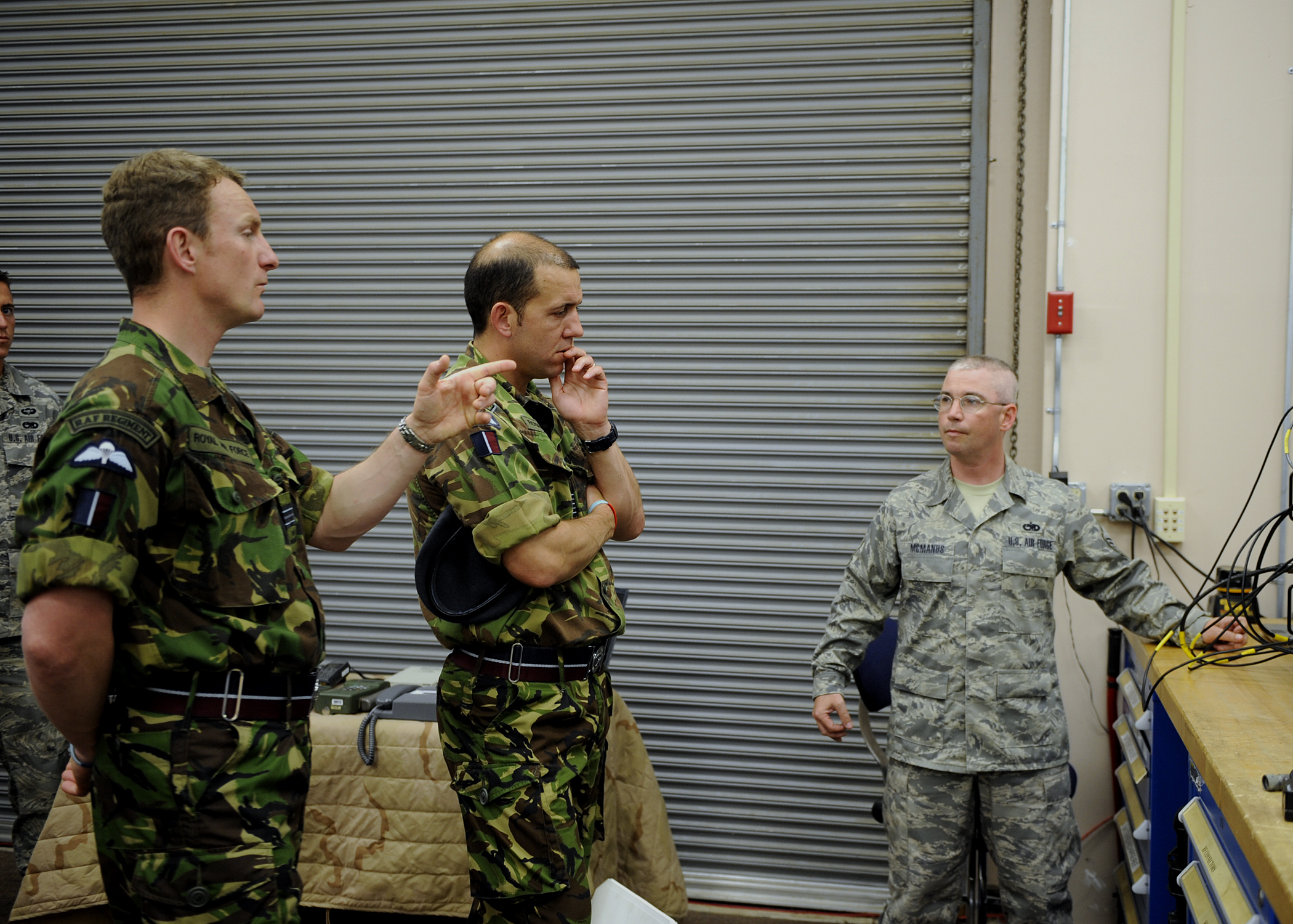 RAF officers spin-up on 820th SFG roles, mission, training > Air Combat ...