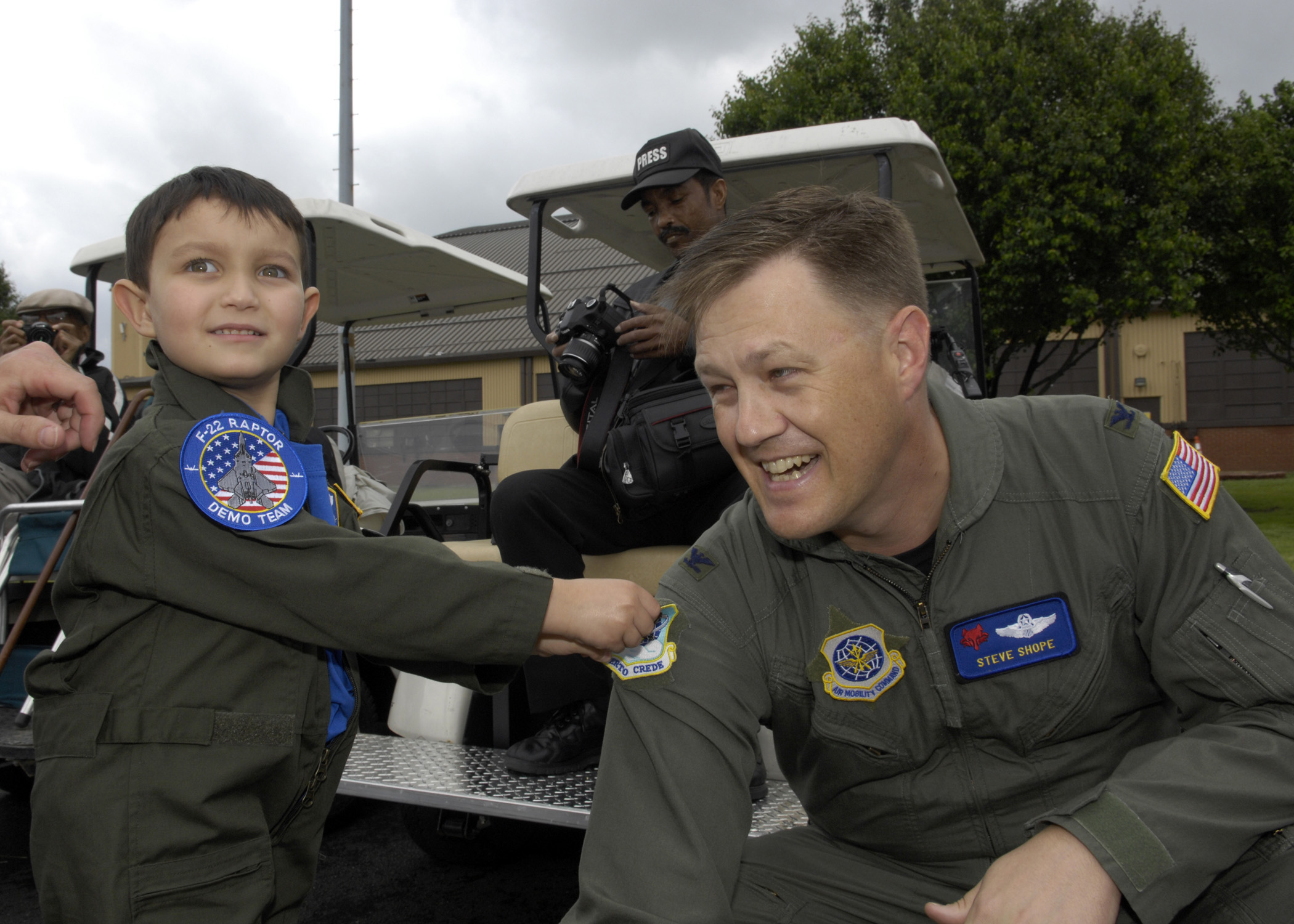 Pilot for a Day > Joint Base Andrews > Features