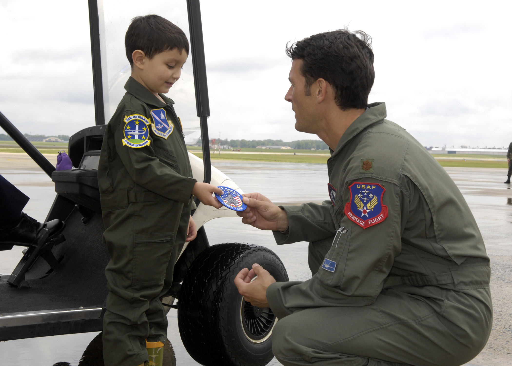 Pilot for a Day > Joint Base Andrews > Display