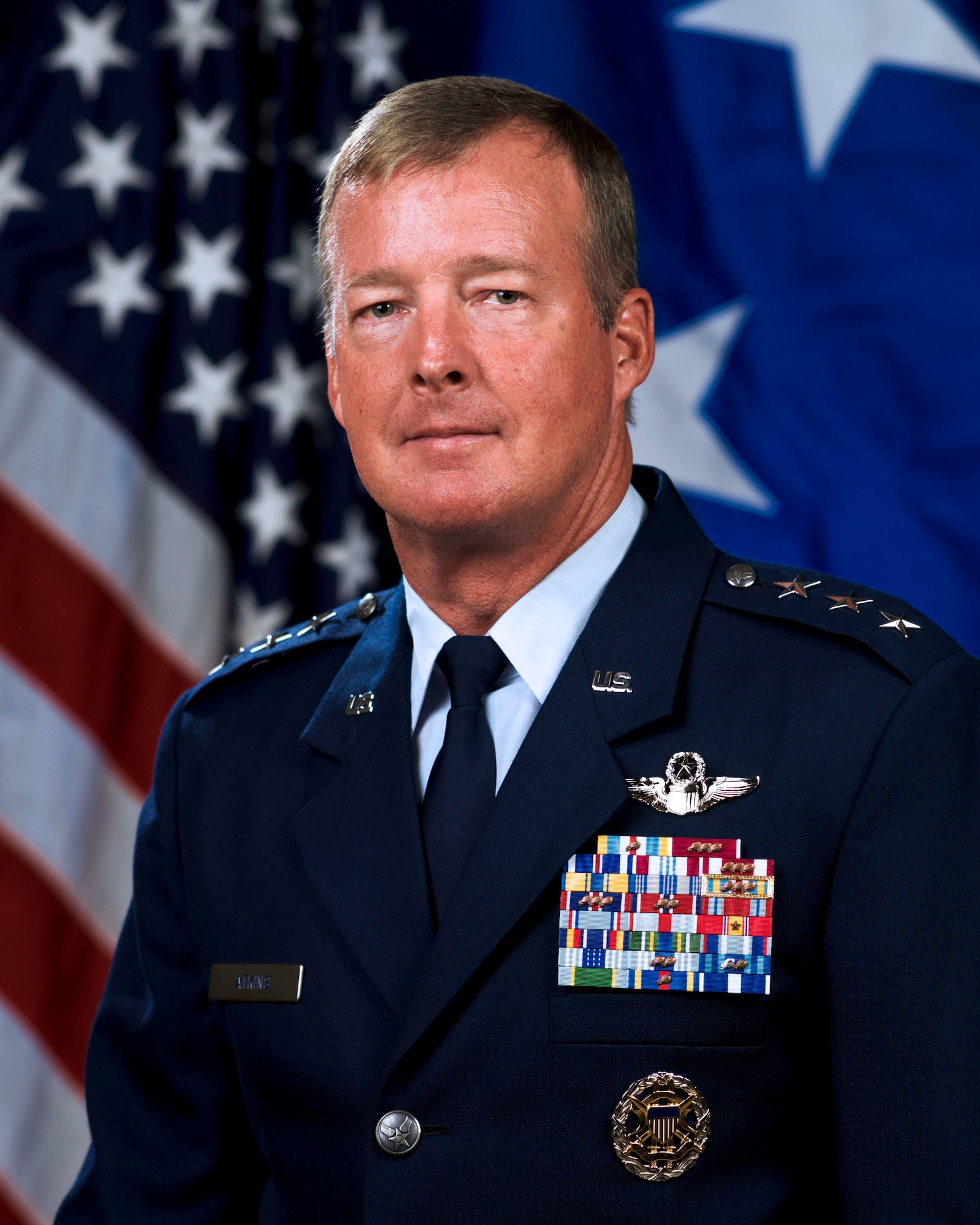 DANA T. ATKINS > Air Force > Biography Display