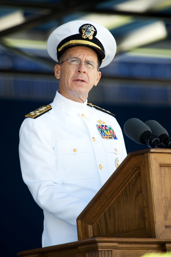 U.S. Navy Adm. Mike Mullen, chairman of the Joint Chiefs of Staff ...
