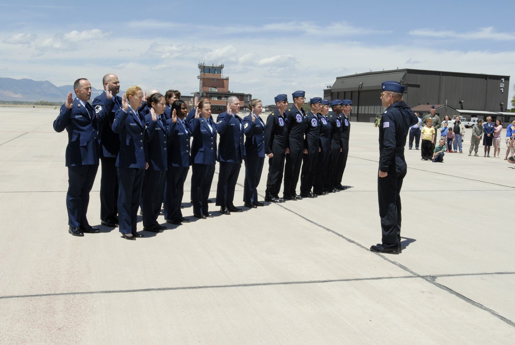 Making the Commitment > Peterson and Schriever Space Force Base > Display