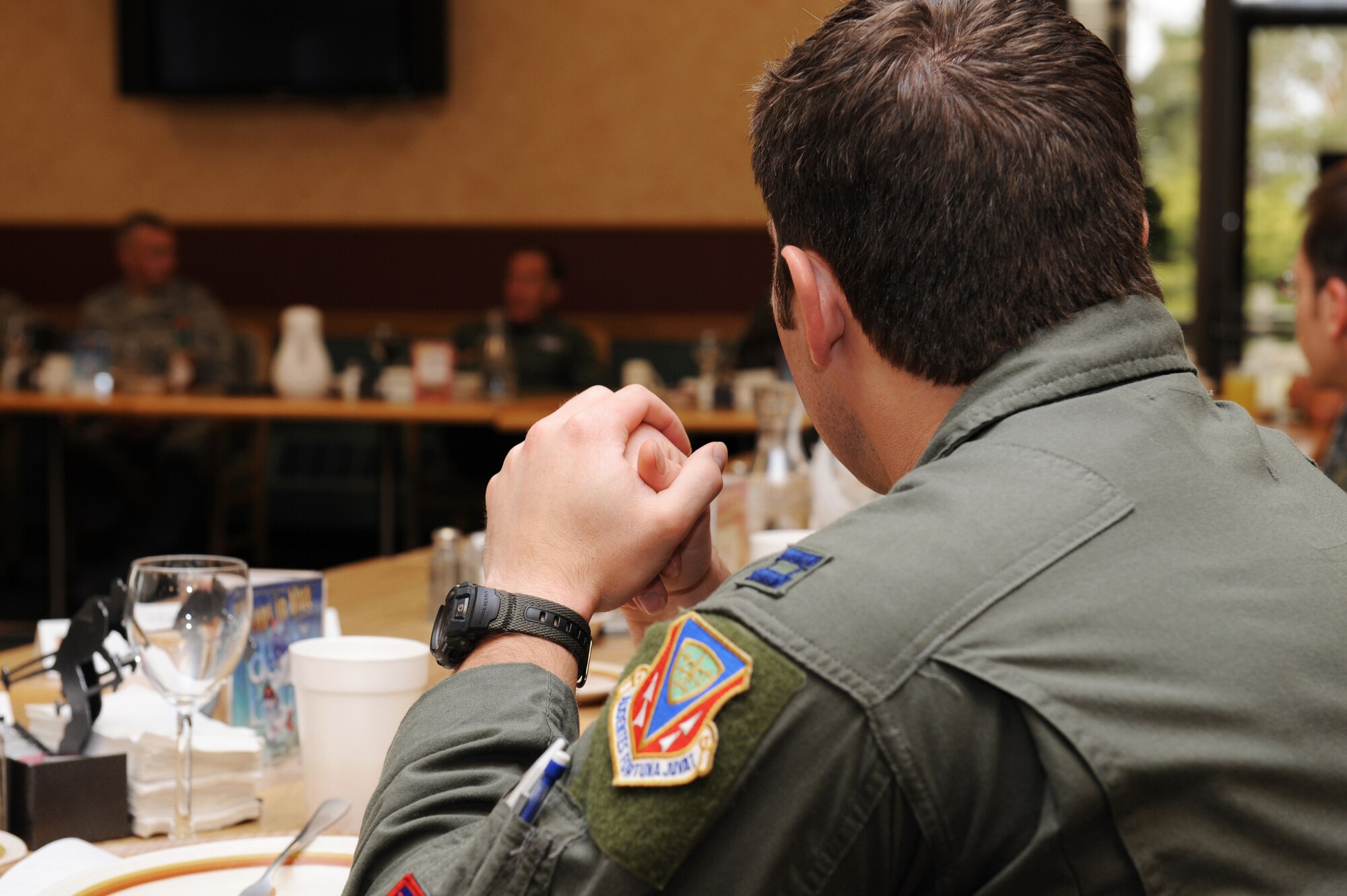 12th AF commander visits company grade officers > Mountain Home Air ...