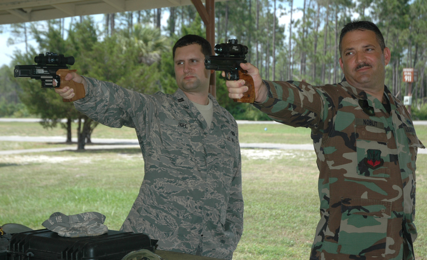 Two represent base on AF pistol team > 53rd Wing > Article Display