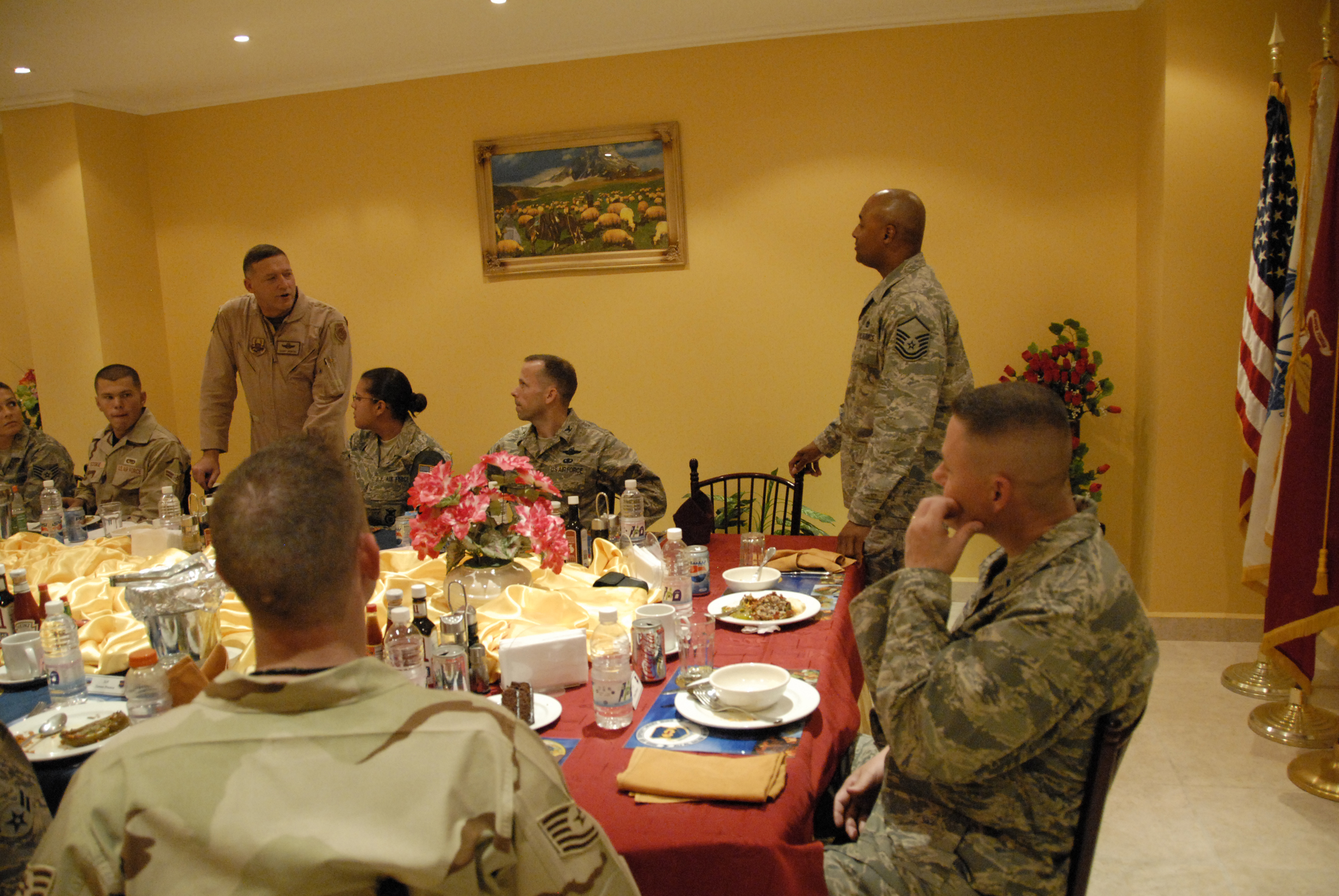 CFACC talks big picture with deployed Airmen