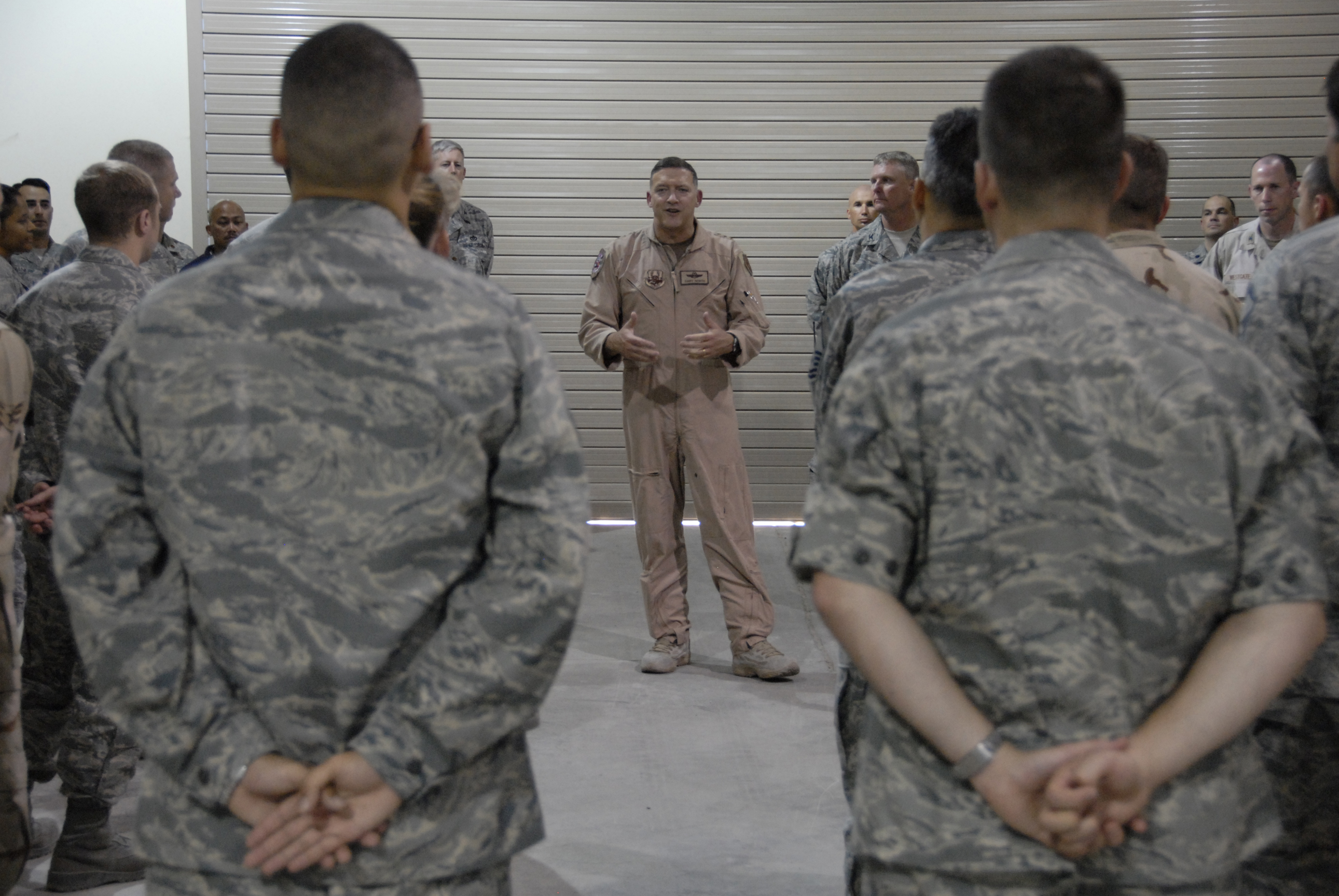 CFACC talks big picture with deployed Airmen > U.S. Air Forces Central ...